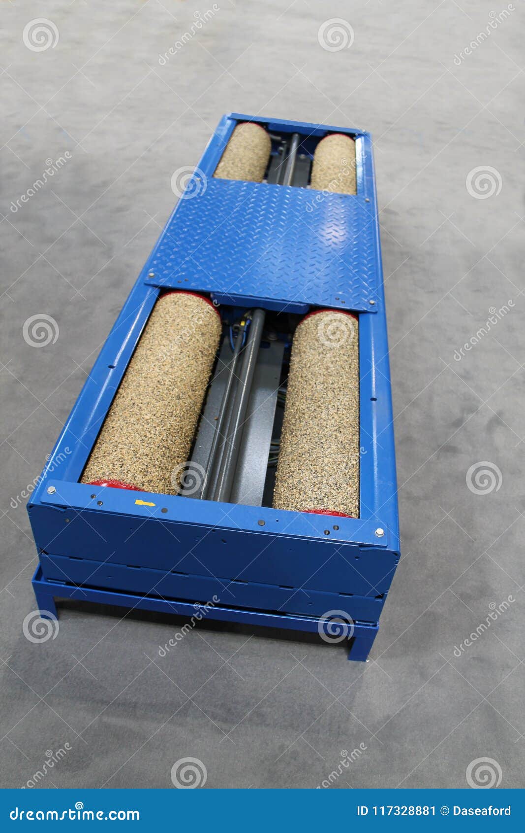 Dynamometer Rolling Road. stock image. Image of horsepower - 117328881