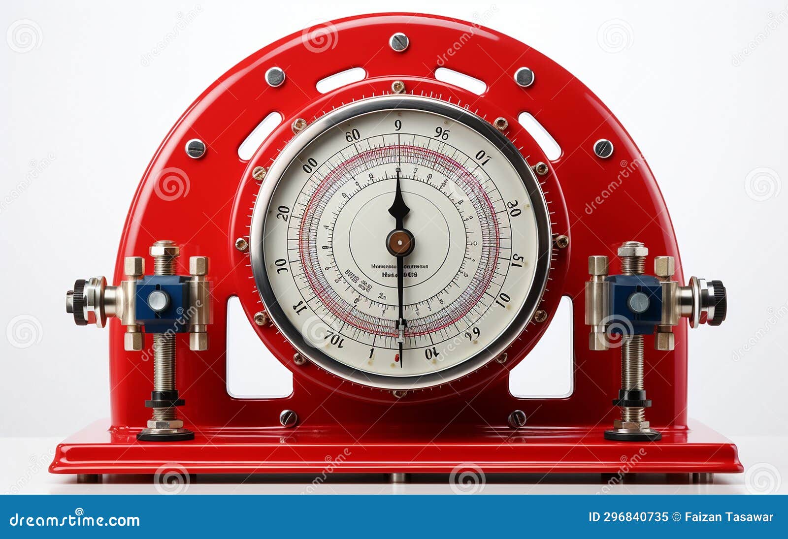 Dynamometer on a White Background -Generative Ai Stock Image - Image of ...