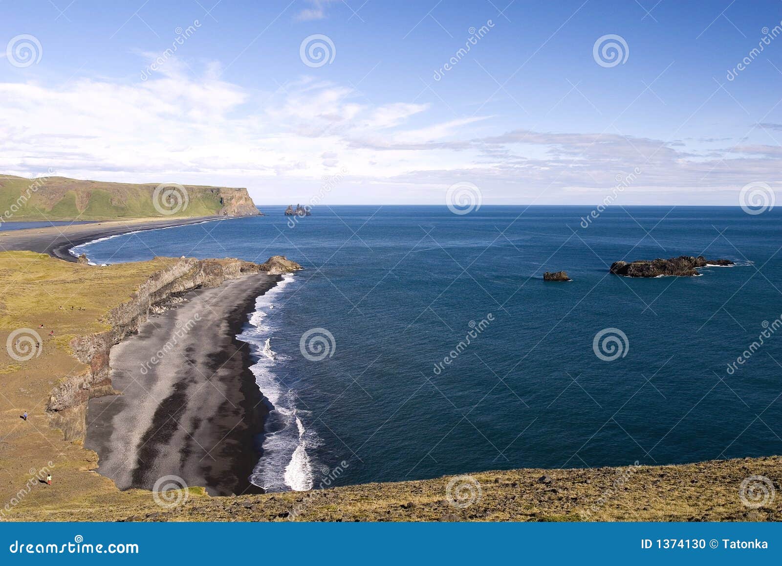 Dyrholaey in Iceland stock photo. Image of nature, peninsula - 1374130