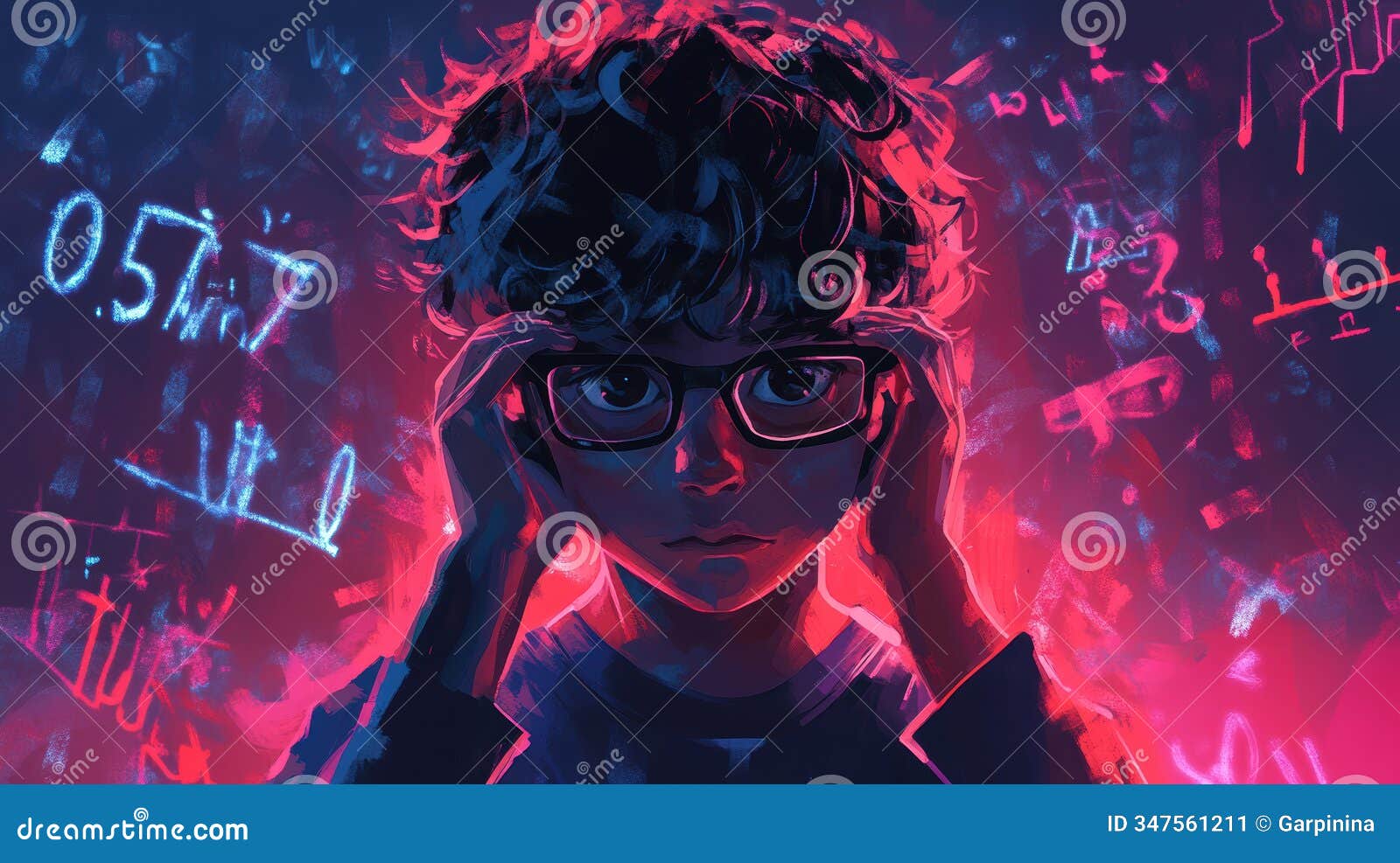 Dyscalculia Complex Like A Puzzle - Pictured As Word Dyscalculia On A ...