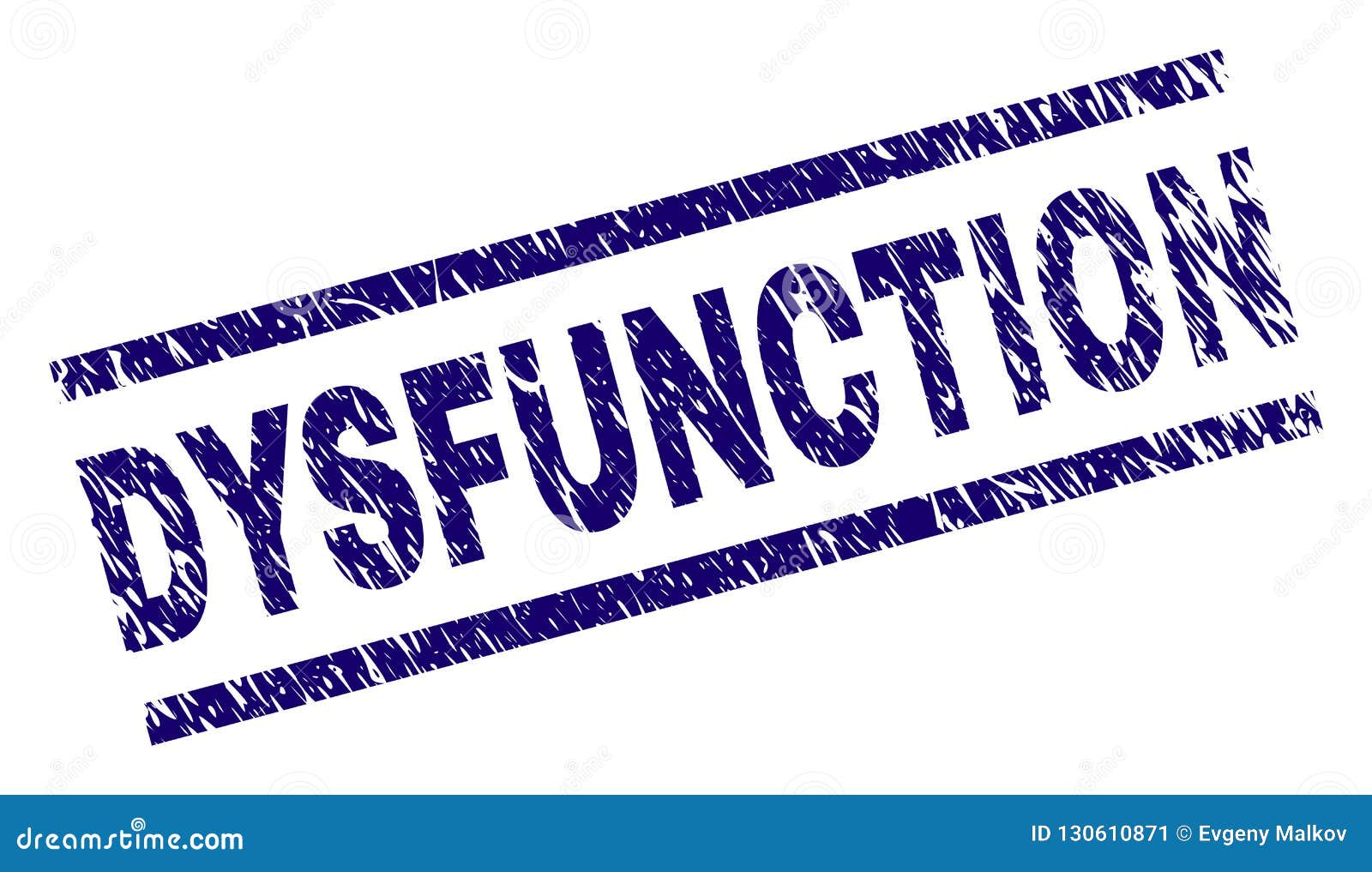 Scratched Textured DYSFUNCTION Stamp Seal Stock Vector - Illustration ...