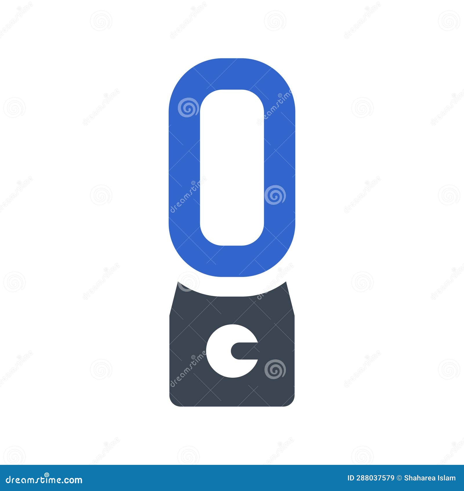 Dyson fan icon stock vector. Illustration of household - 288037579