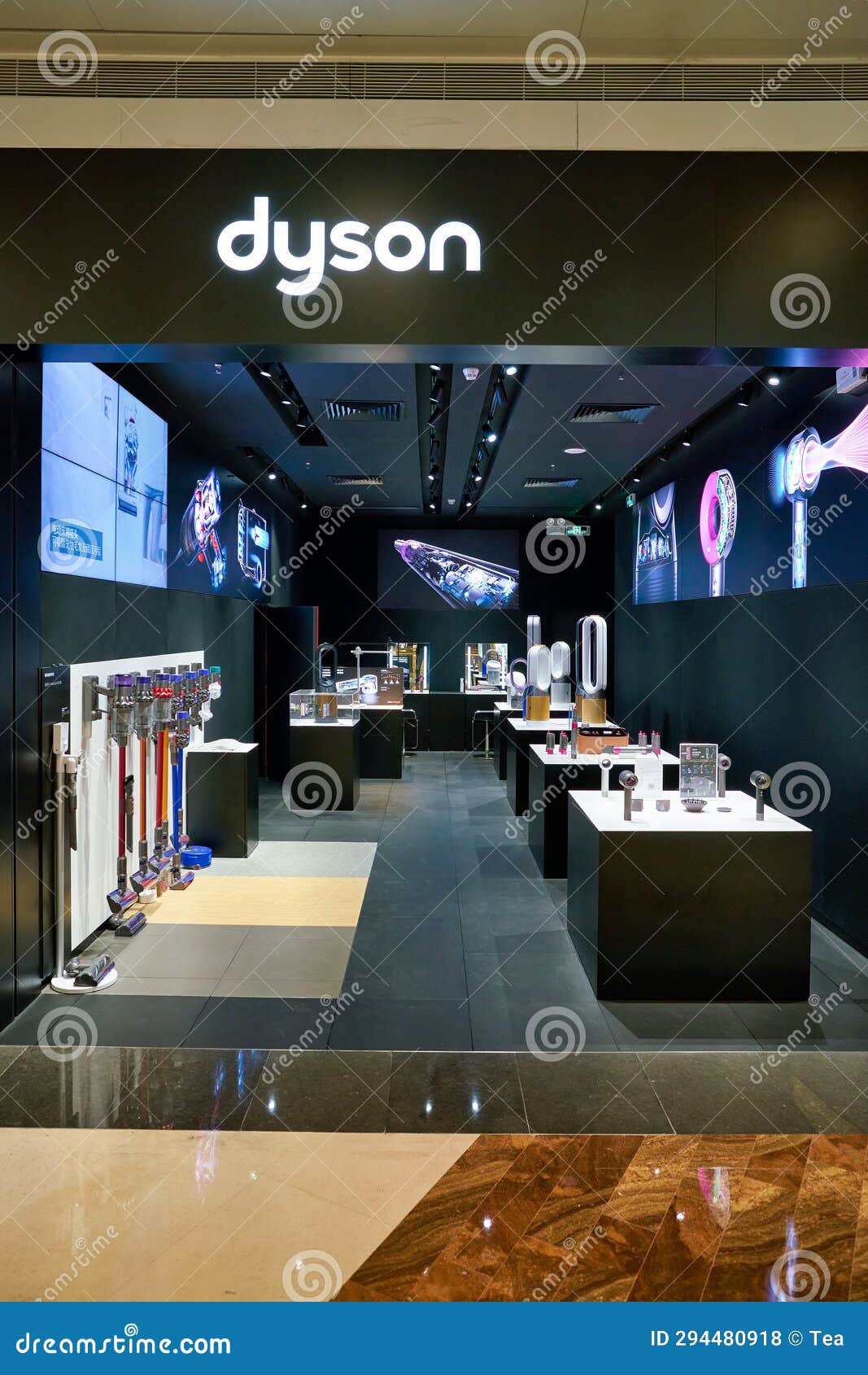 Dyson store in Shenzhen editorial stock photo. Image of sell - 294480918