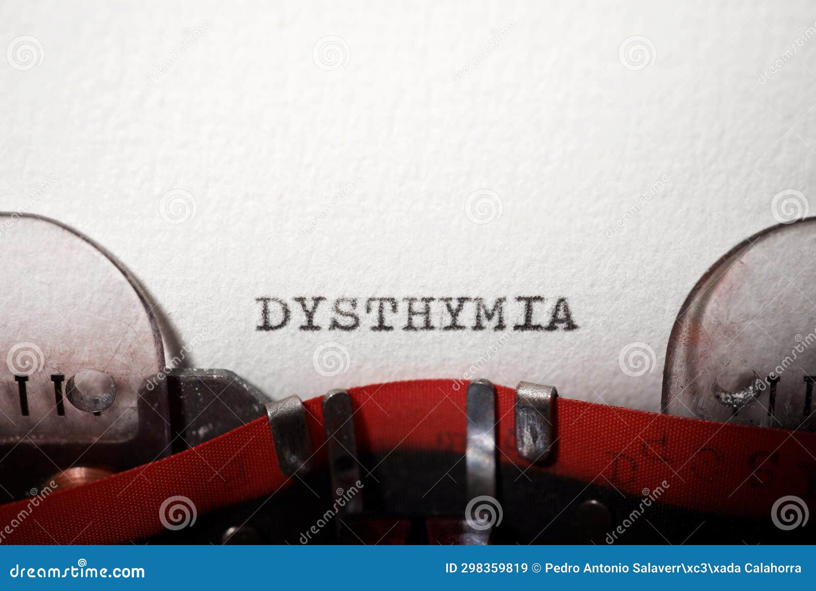 Dysthymia concept view stock image. Image of major, obsessive - 298359819