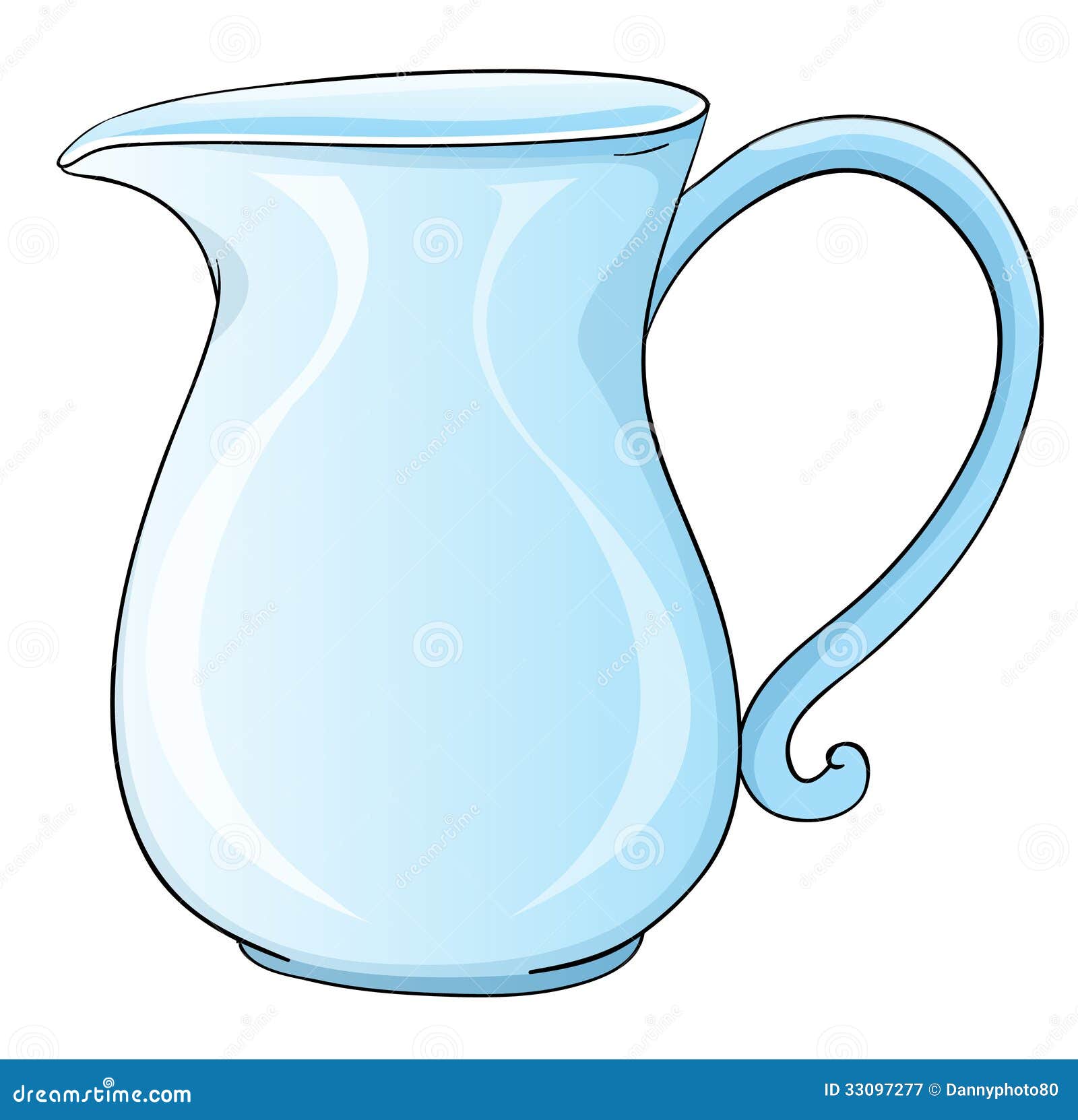 Dzbanek ilustracja wektor. Ilustracja złożonej z dzbanek - 33097277