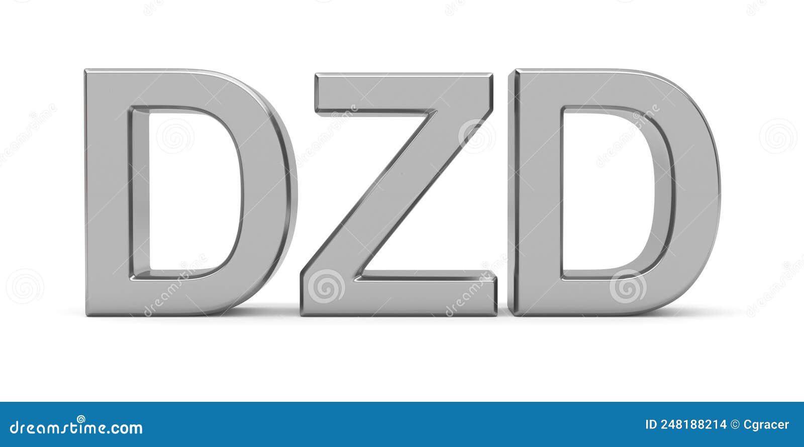 DZD Algerian Dinar Currency Code Stock Illustration - Illustration of ...