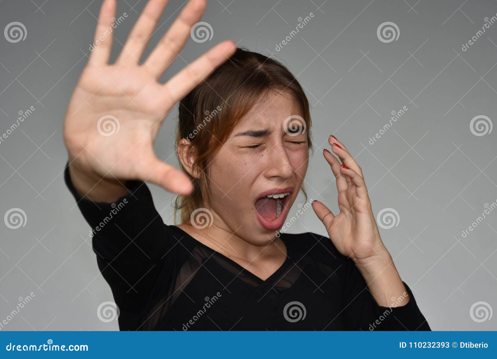 Teen Girl and Fear 库存图片. 图片 包括有 证券, 青少年, 易损性, 相当, 孩子 - 110232393