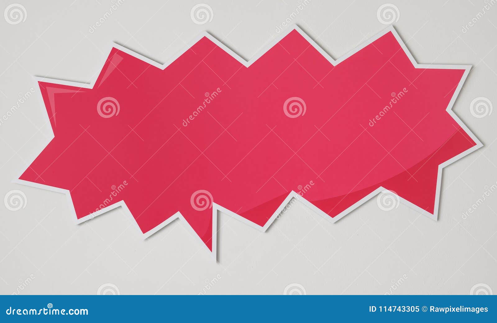 Announcement Banner Speech Bubble Icon Stock Illustratie - Illustration ...