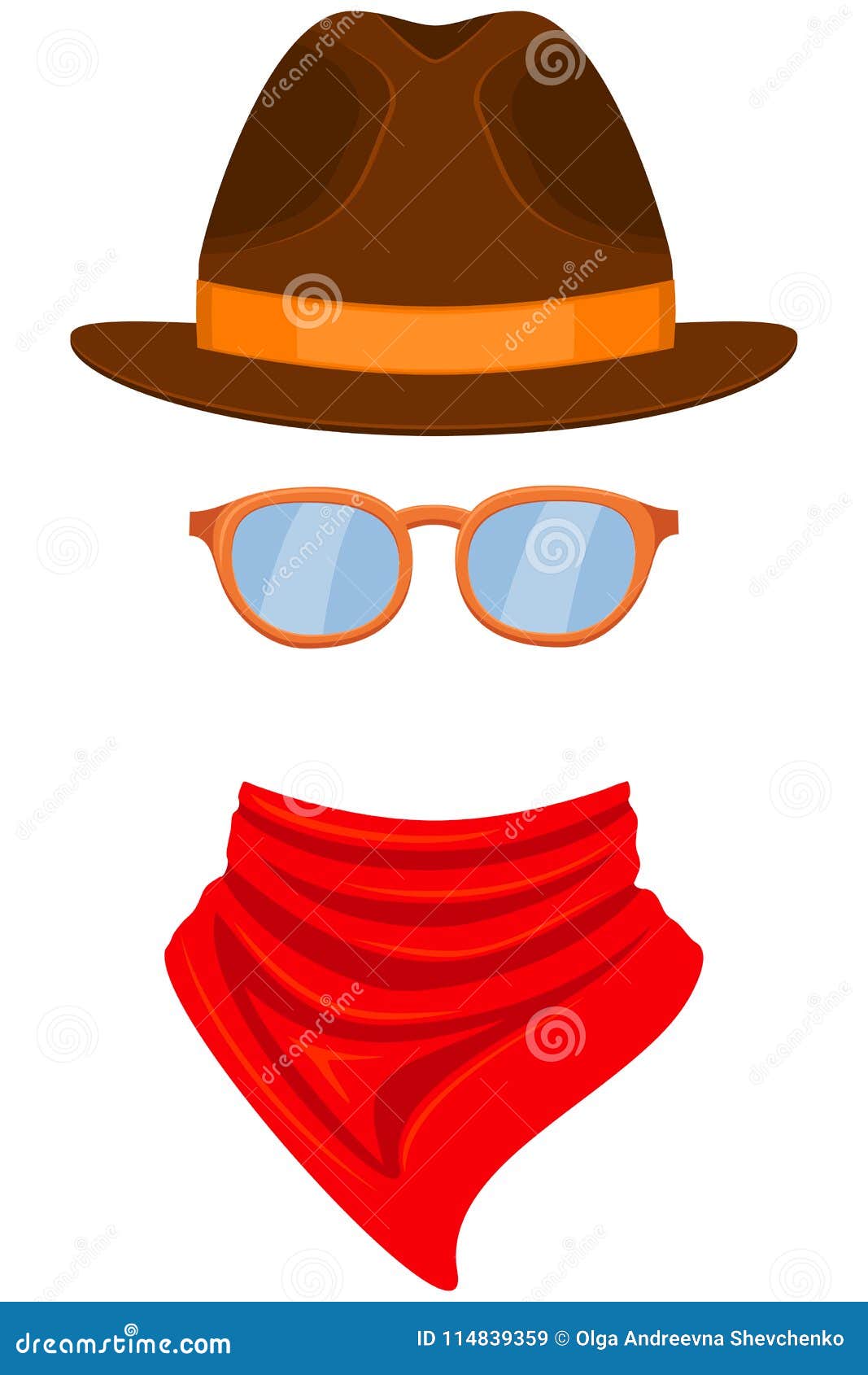 Colorful Cartoon Western Avatar Иллюстрация вектора - иллюстрации ...