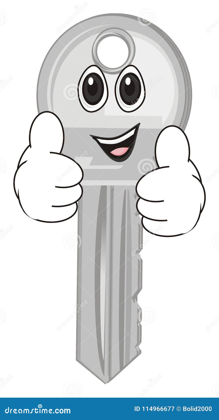 Happy key and gesture ilustração stock. Ilustração de gesto - 114966677