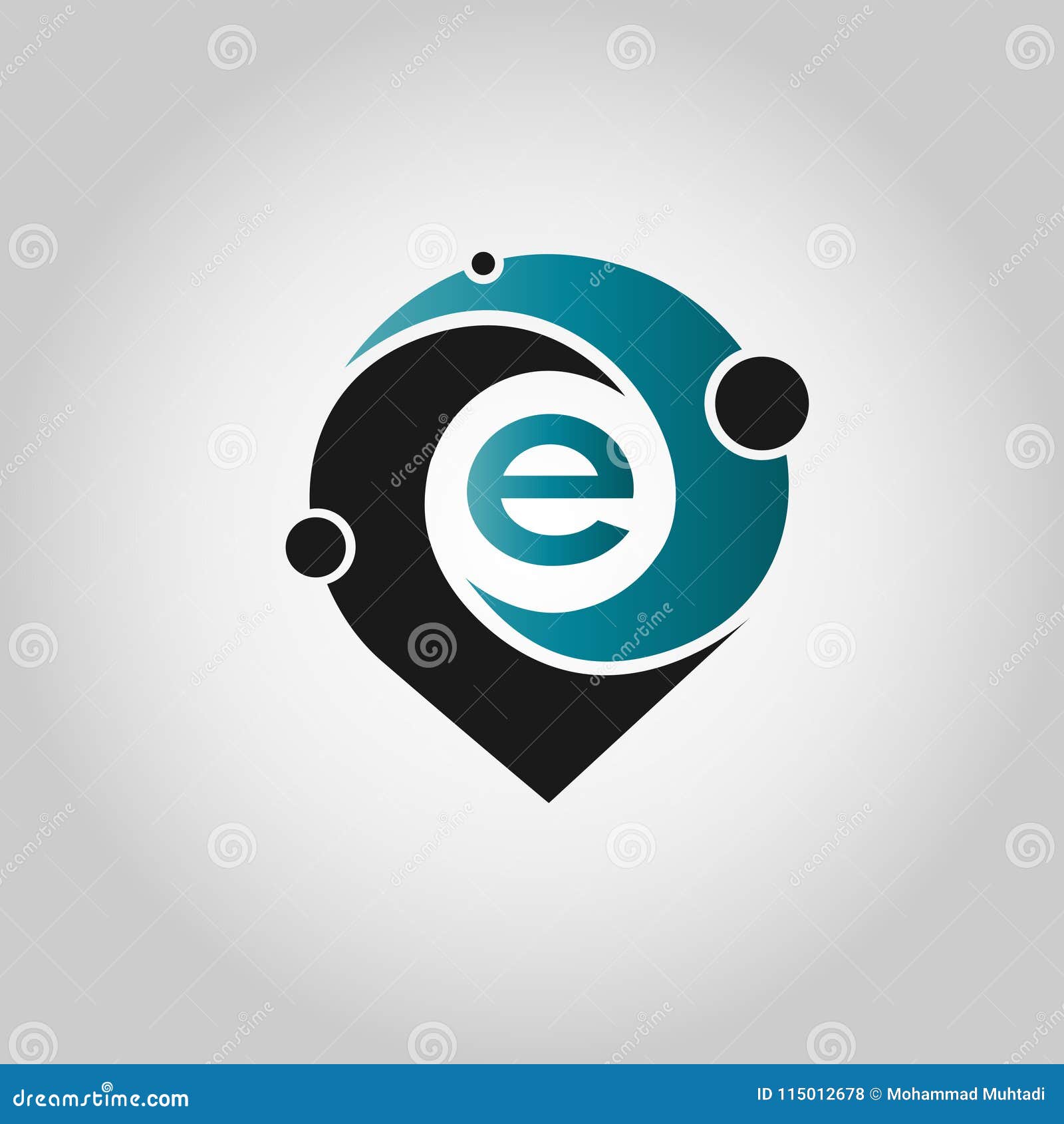 Letter E Logo Design иллюстрация штока. иллюстрации насчитывающей ...
