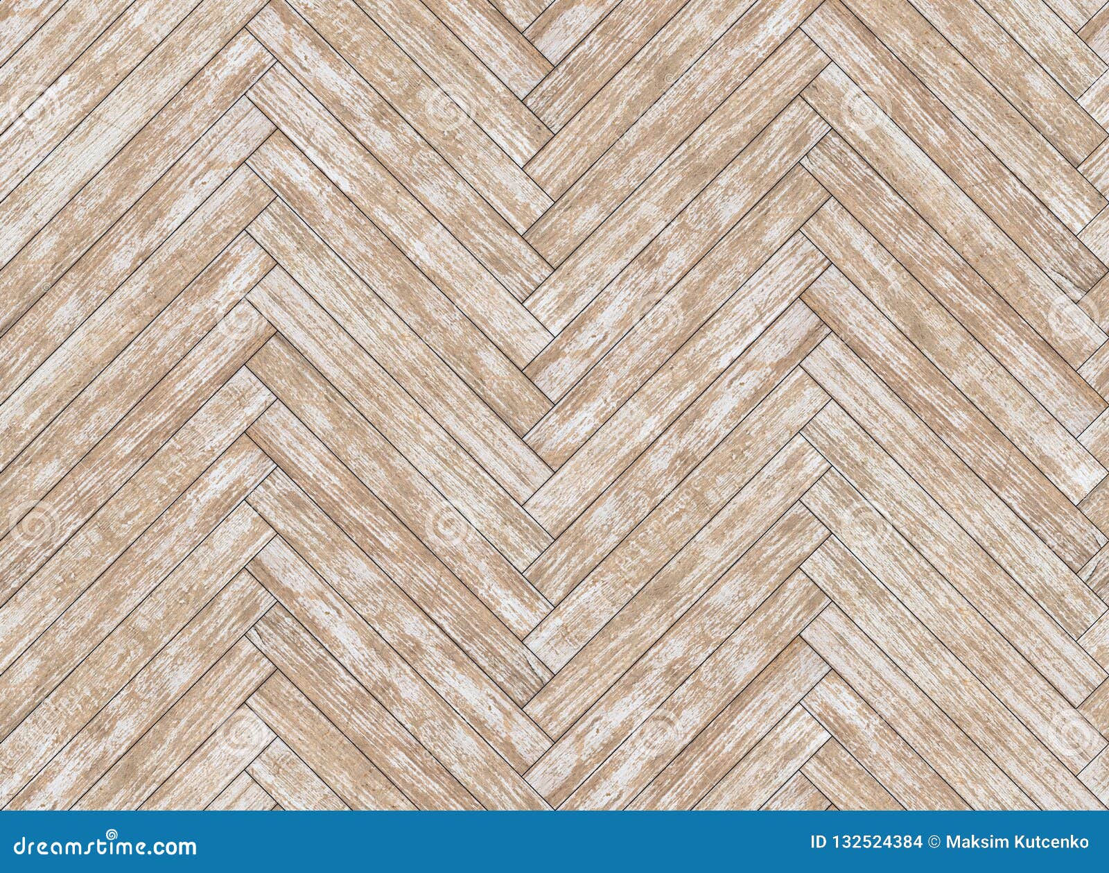 Parquet Herringbone Bleached Oak Seamless Floor Texture Stock Foto ...