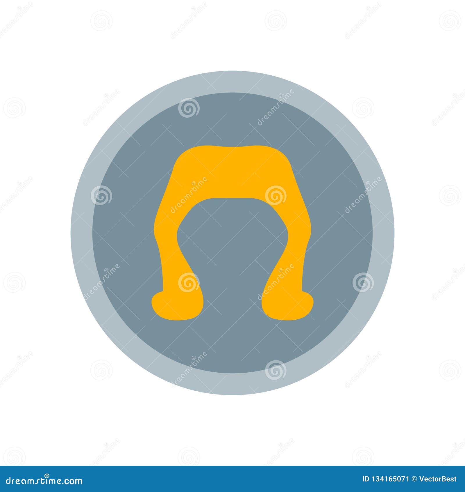 Wig Icon Vector Sign and Symbol Isolated on White Background, Wig Logo ...