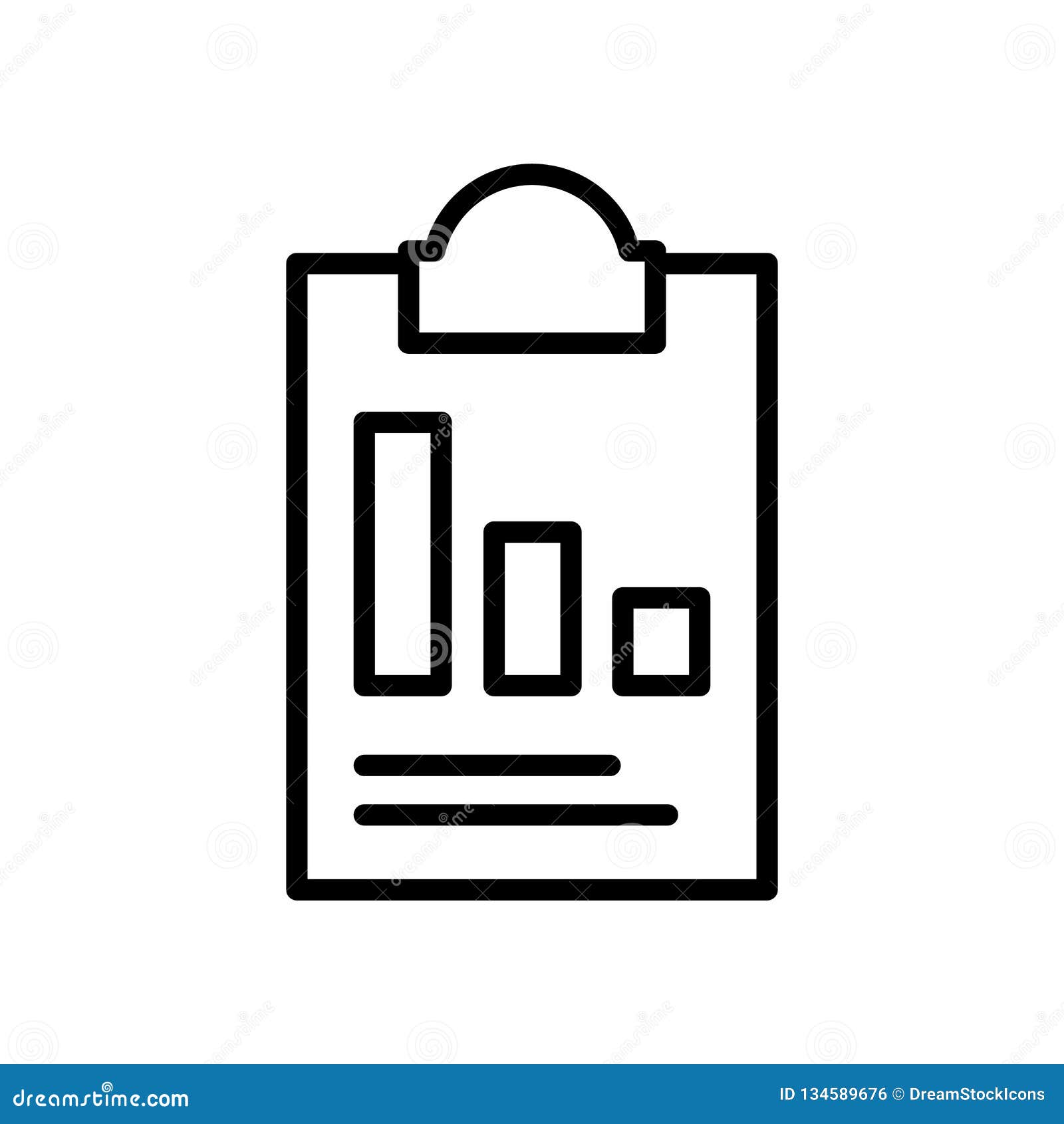 Summary Icon Vector Isolated on White Background, Summary Sign , Office ...