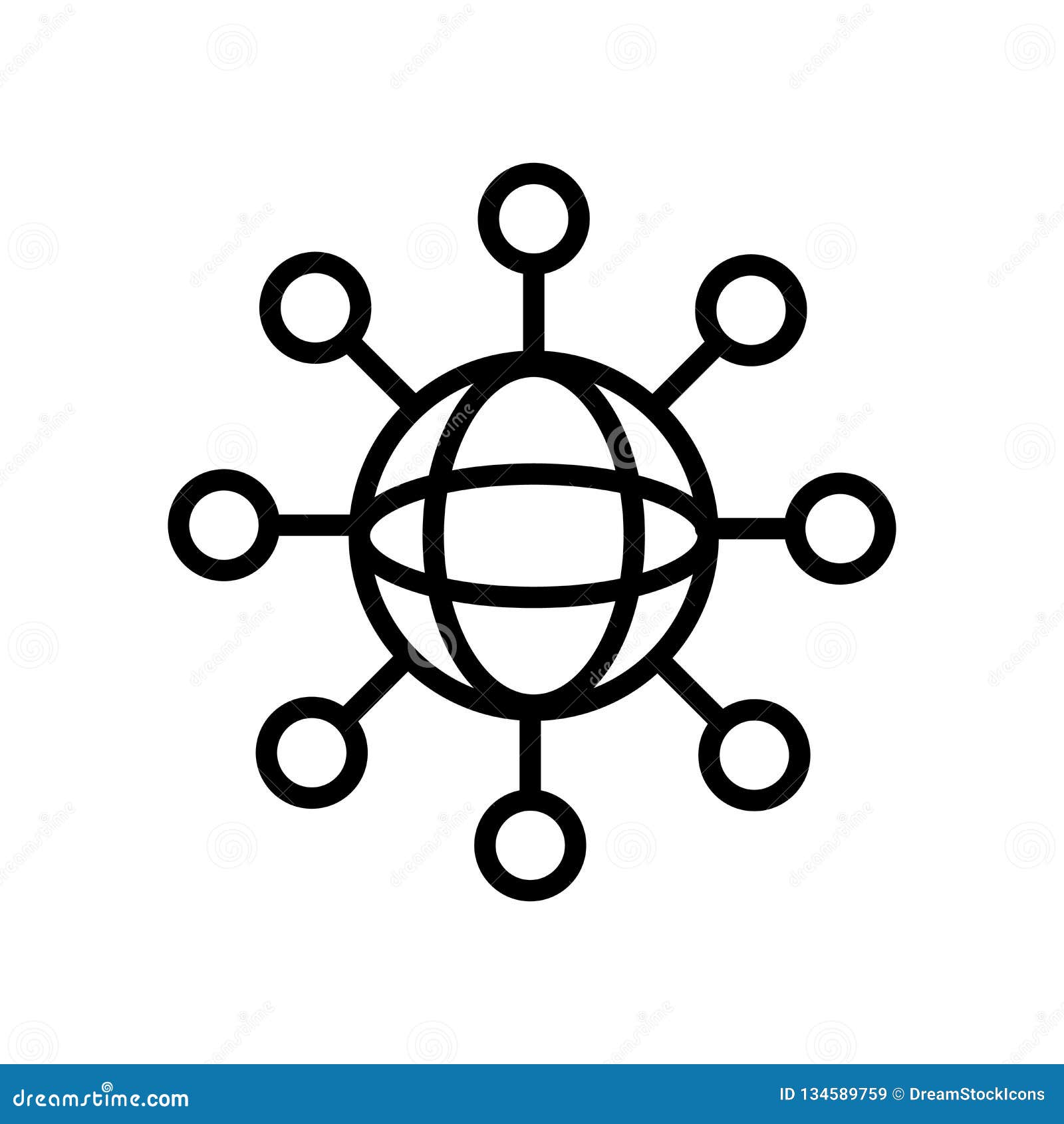 Network Icon Vector Isolated on White Background, Network Sign , Office ...