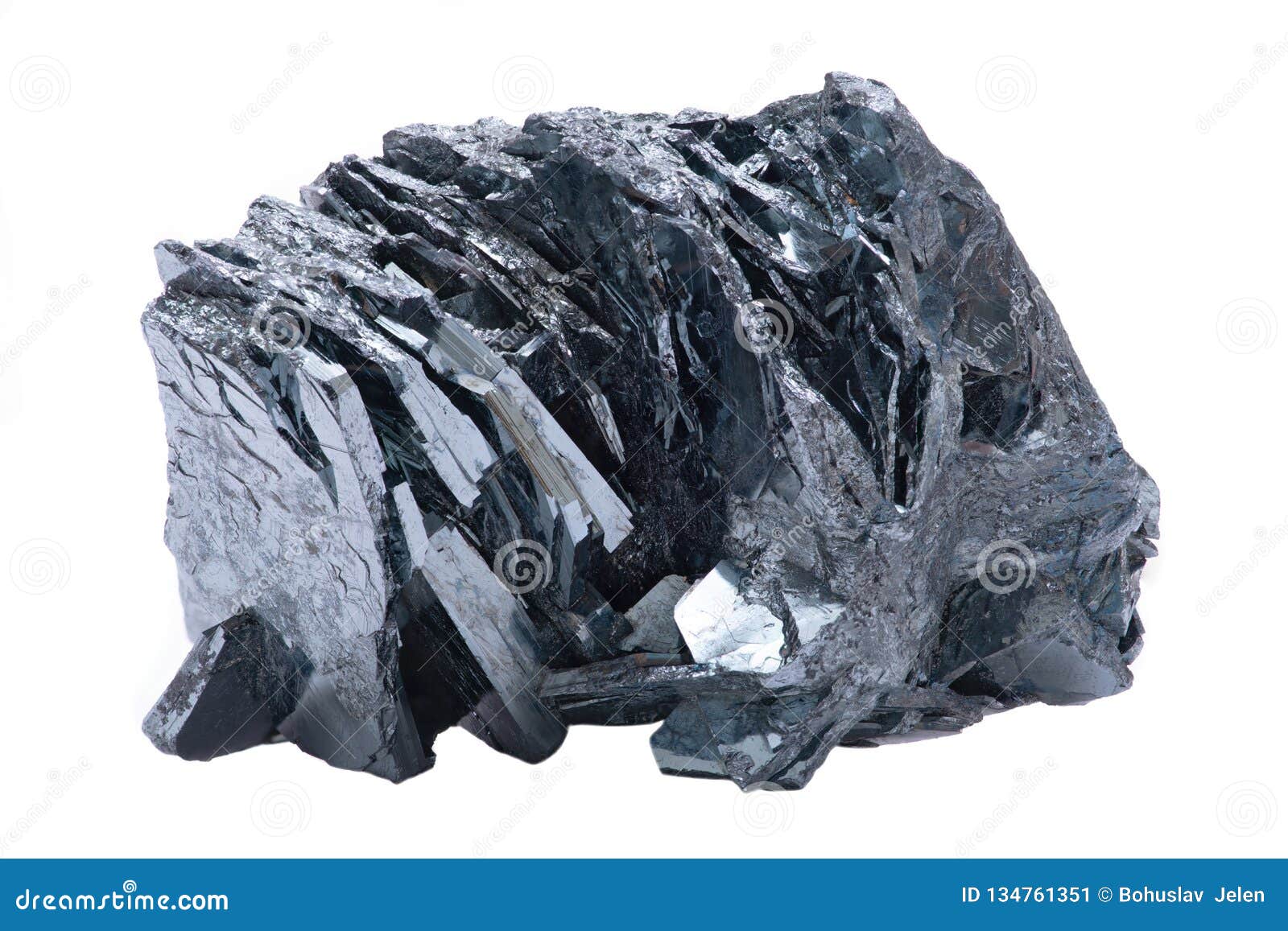 Unique Bright and Shiny Metallic Gray Hematite Formation from Utah ...