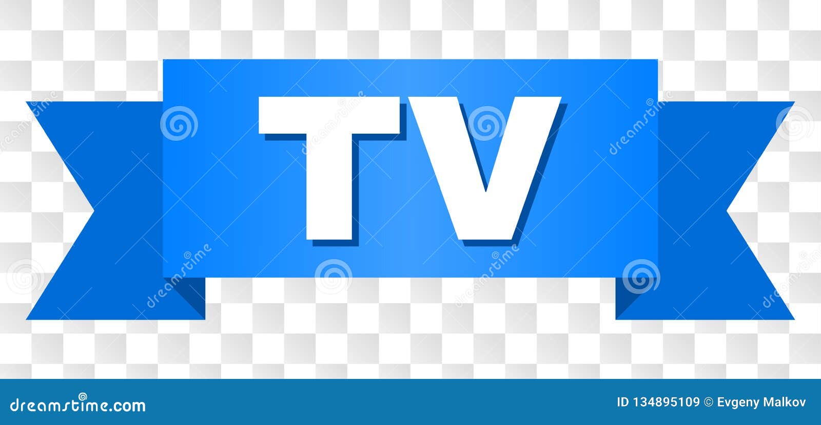 Blue Stripe with TV Text 向量例证. 插画 包括有 丝带, 贴纸, 透明, 电视 - 134895109