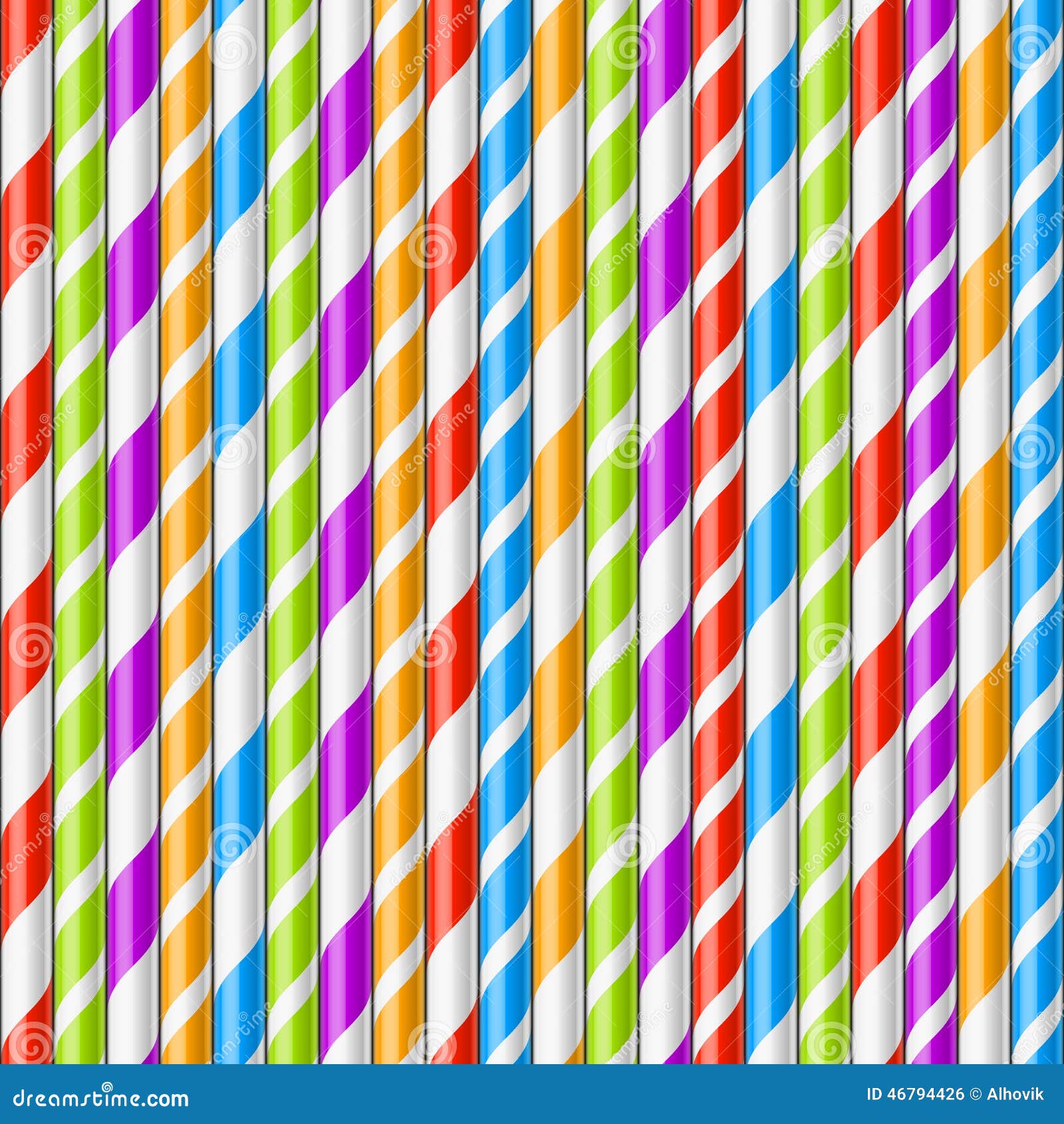 Striped Drinking Straws Background 向量例证 - 插画 包括有 收集, 线路: 46794426