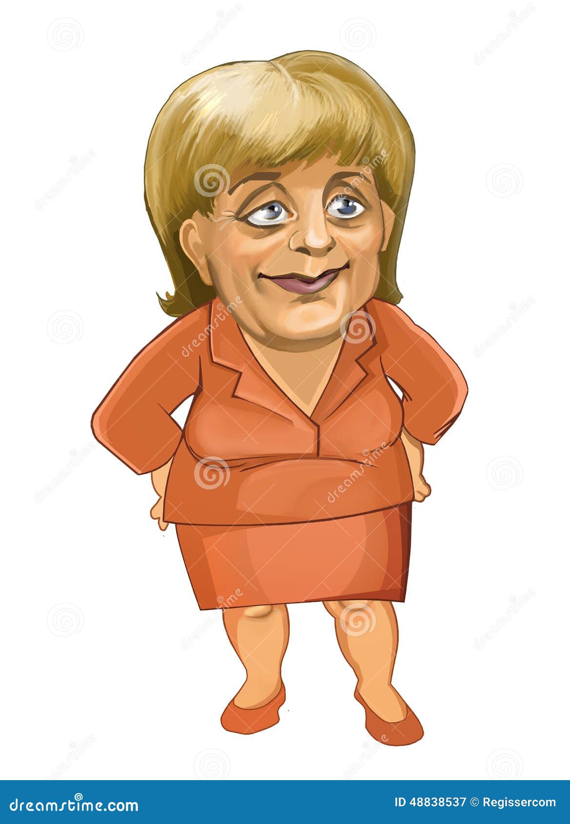 Angela Merkel German Politician. Redaktionell Arkivbild - Illustration ...