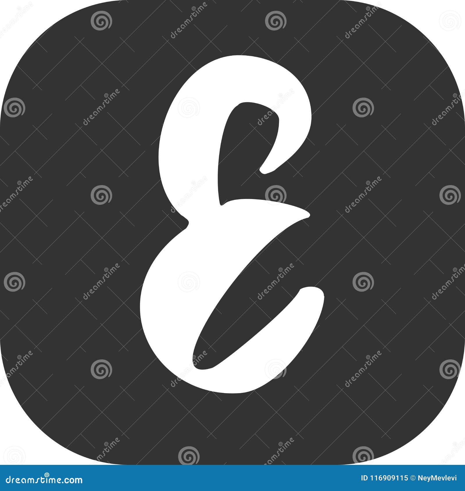 E stock vector. Illustration of father, letter, longing - 116909115