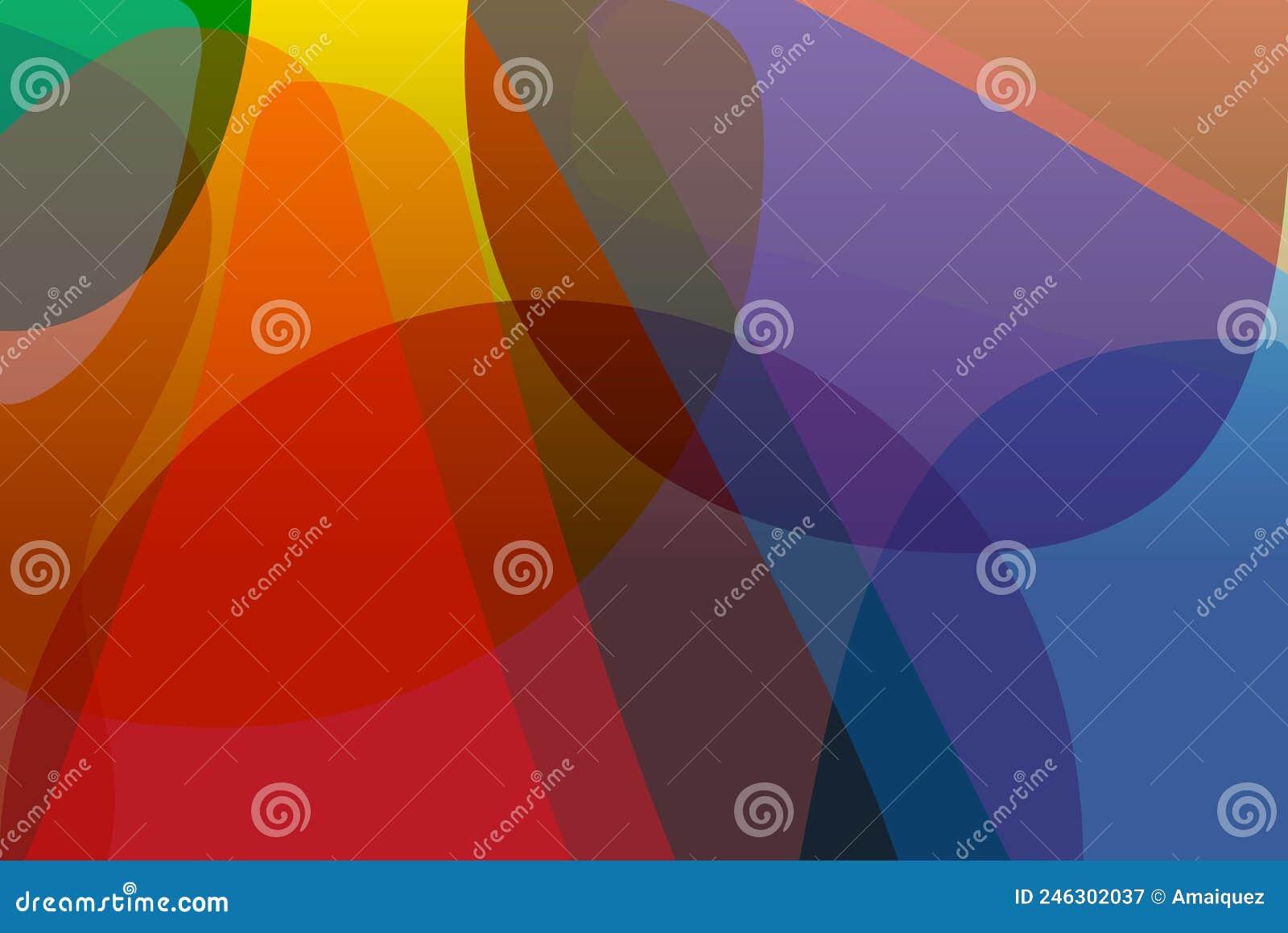 Multi Color Background Design Abstract, Stock Illustration ...