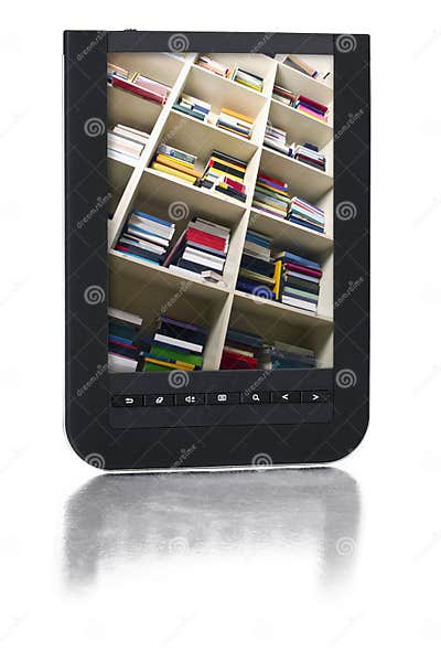 E-book digital library stock photo. Image of concept - 16947084