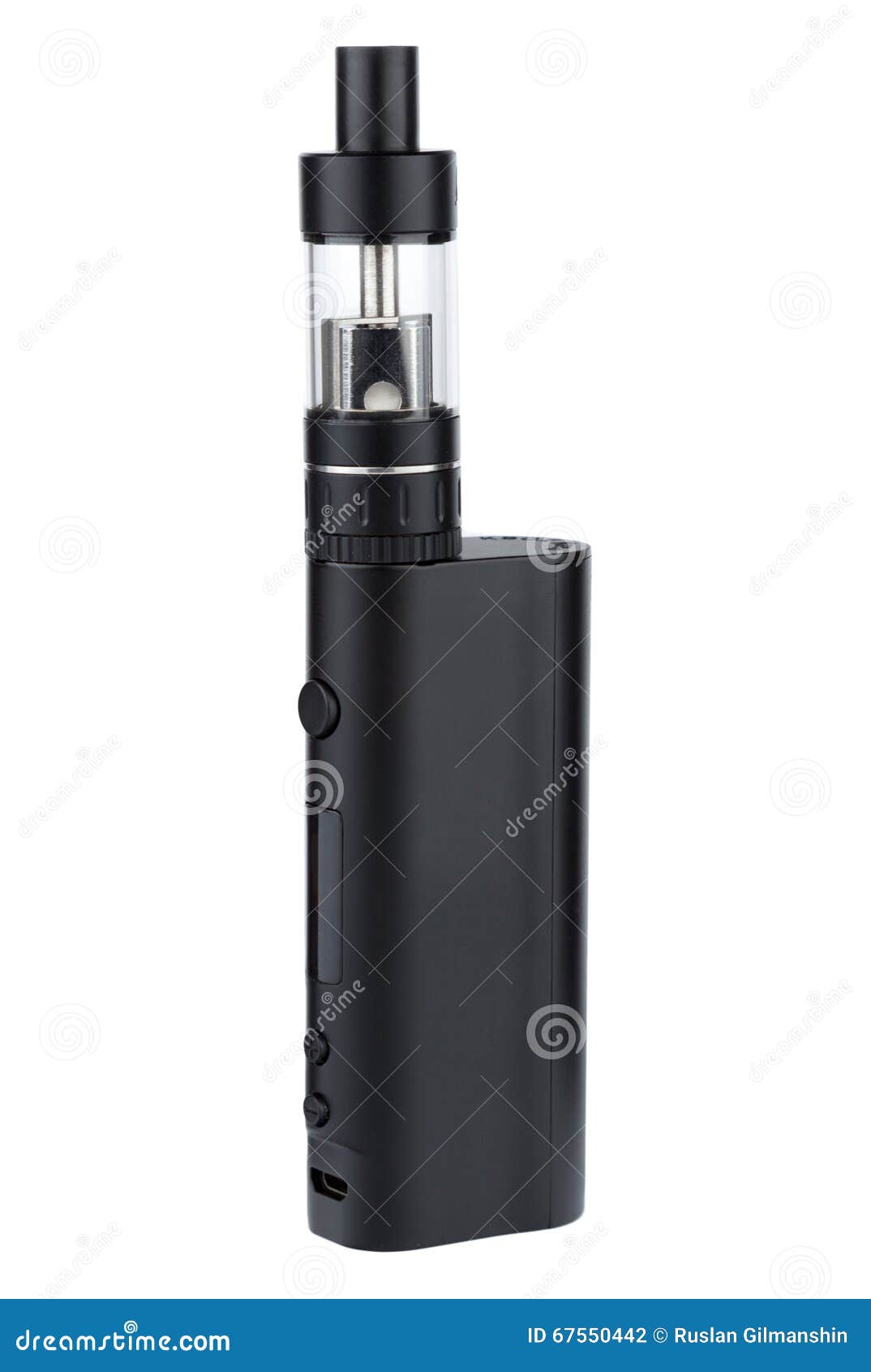 E-cigarette or Vaping Device Stock Photo - Image of cigar, battery ...