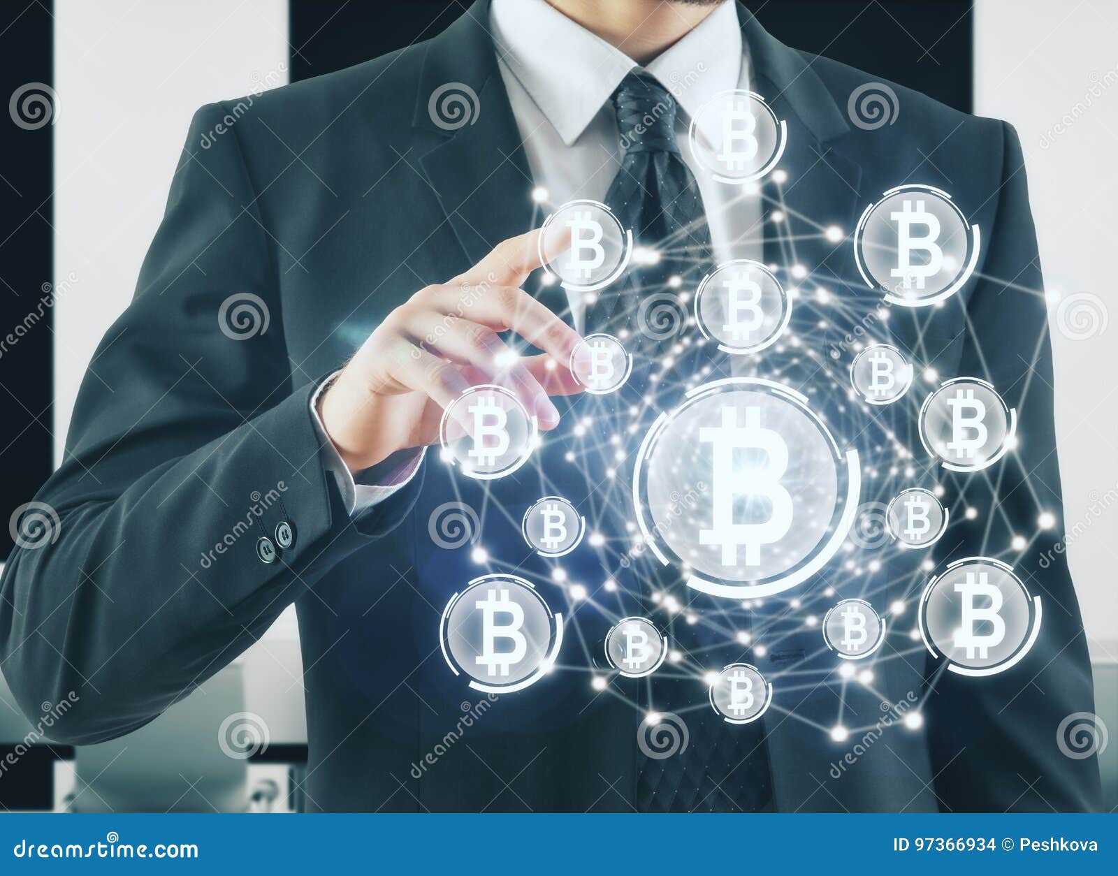 E-commerce concept stock illustration. Illustration of futuristic ...