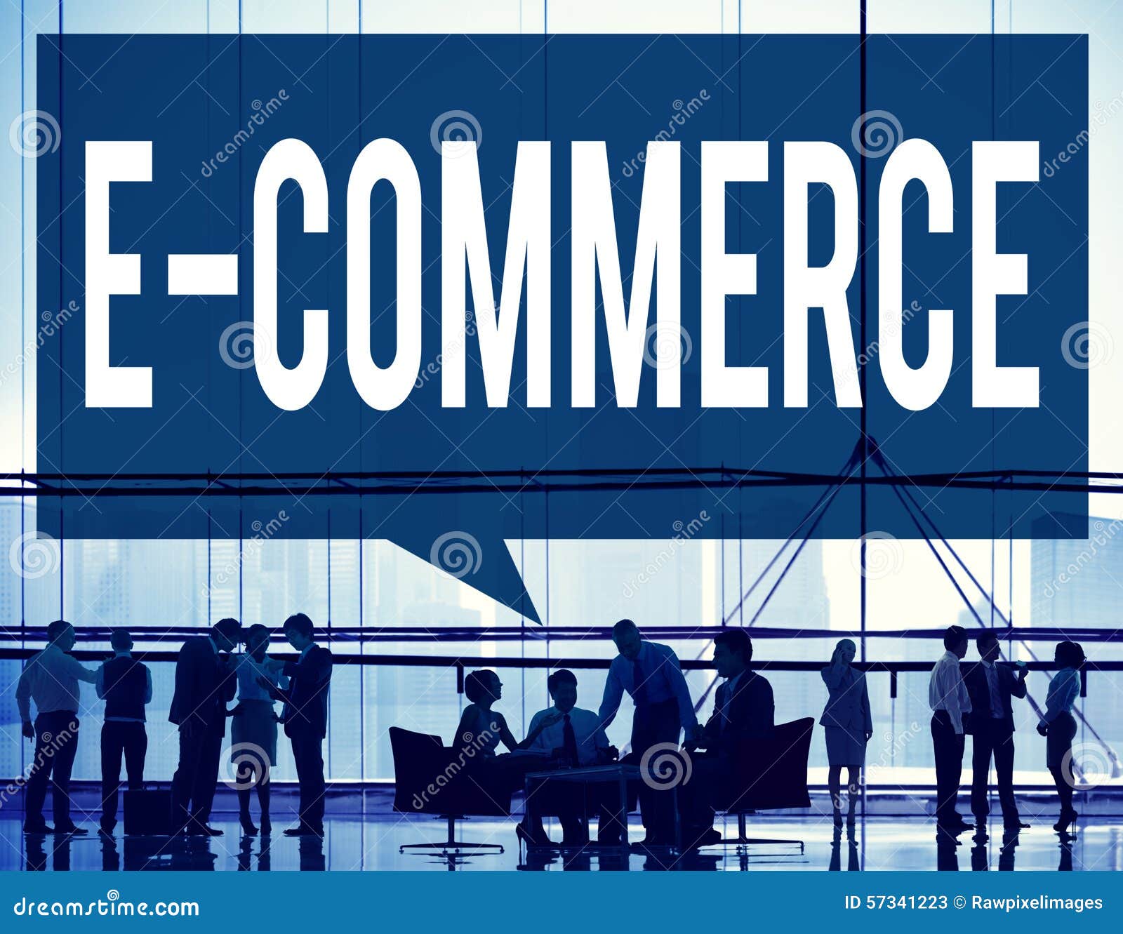 E-commerce Digital Marketing Networking Concept Stock Image - Image of ...