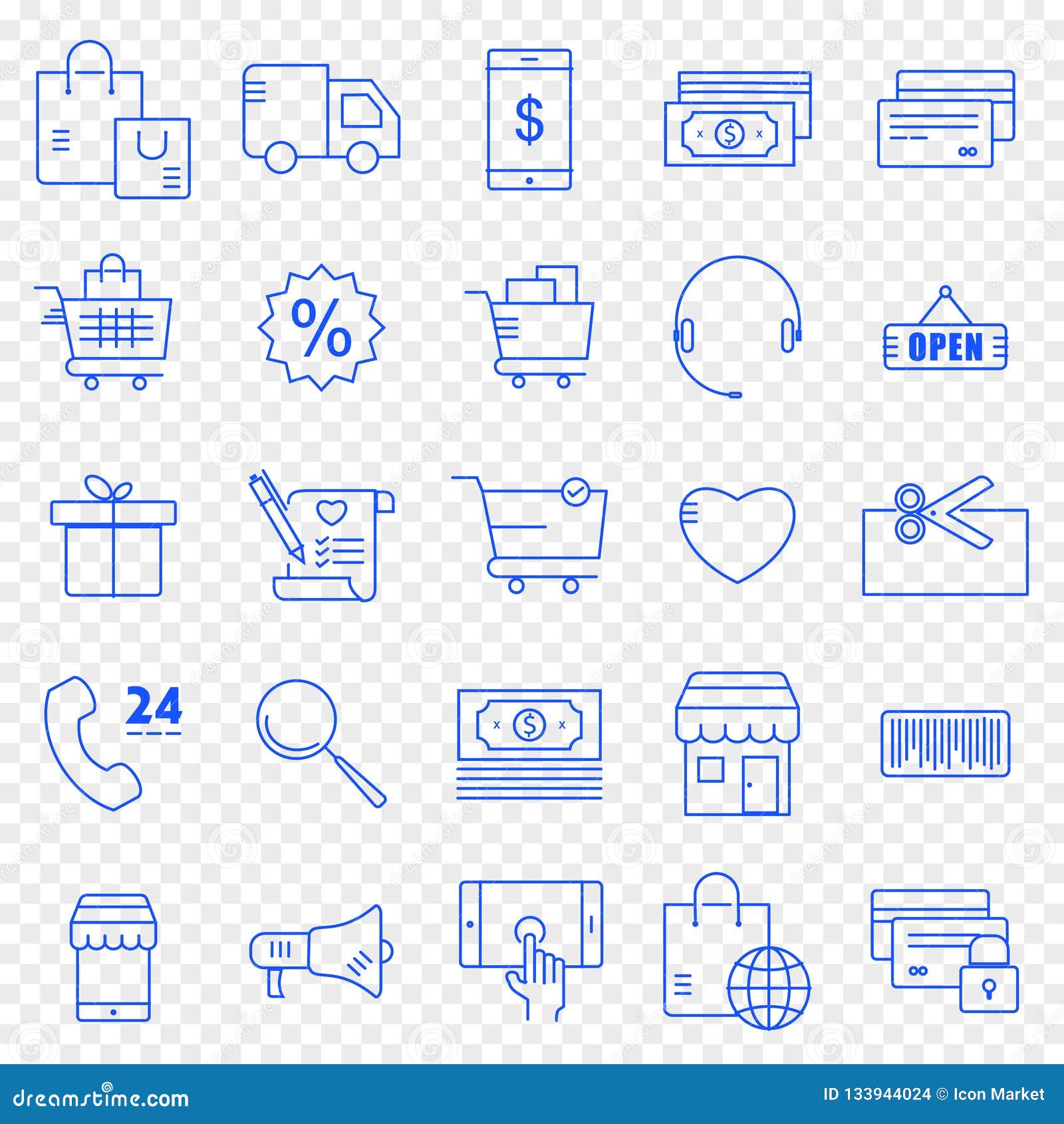 E-Commerce Icon Set. 25 Vector Icons Pack Stock Illustration ... E-Commerce Icon Set. 25 Vector Icons Pack Stock Illustration ...