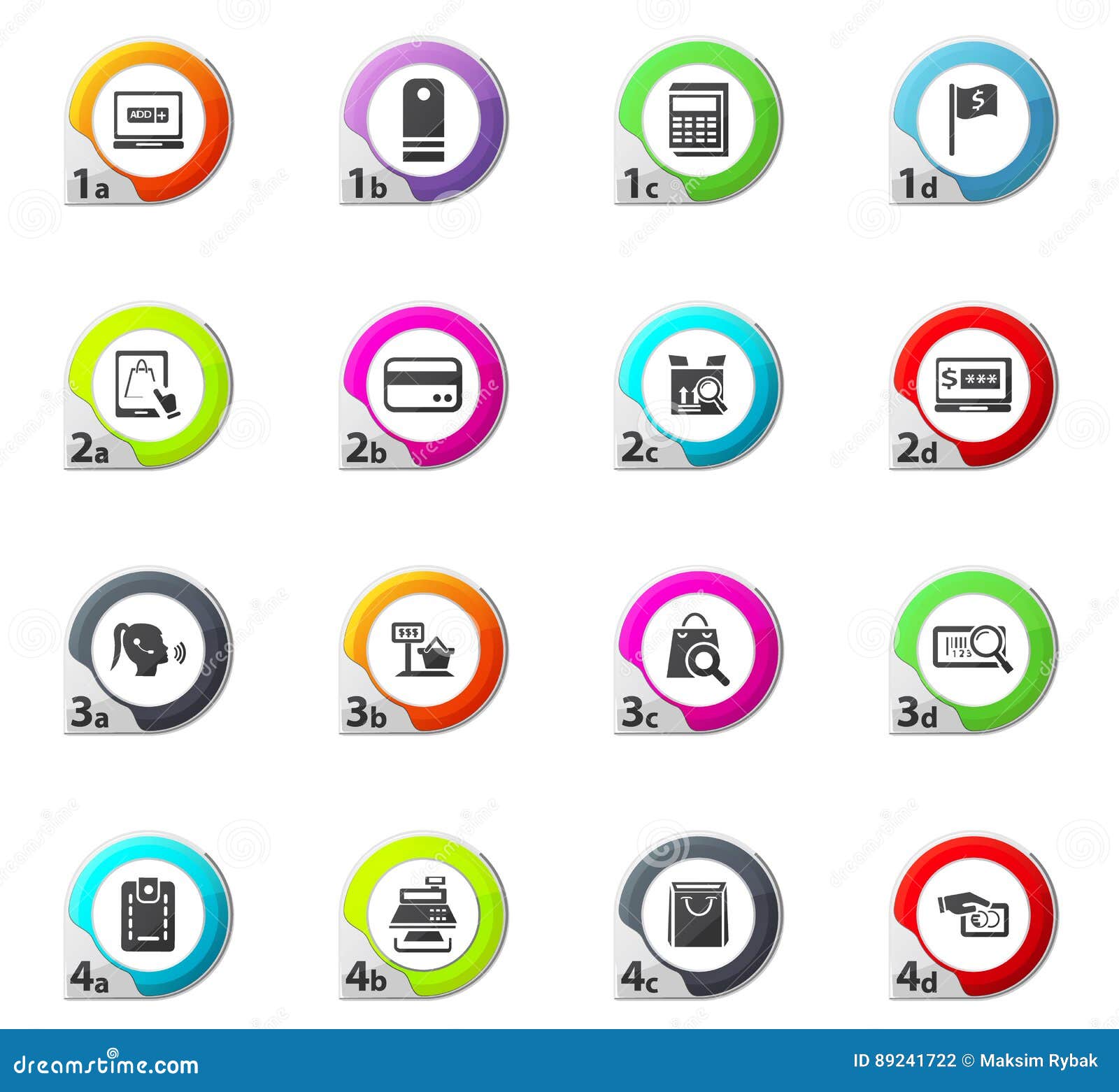 E-commerce icons set stock illustration. Illustration of code - 89241722 E-commerce icons set stock illustration. Illustration of code - 89241722