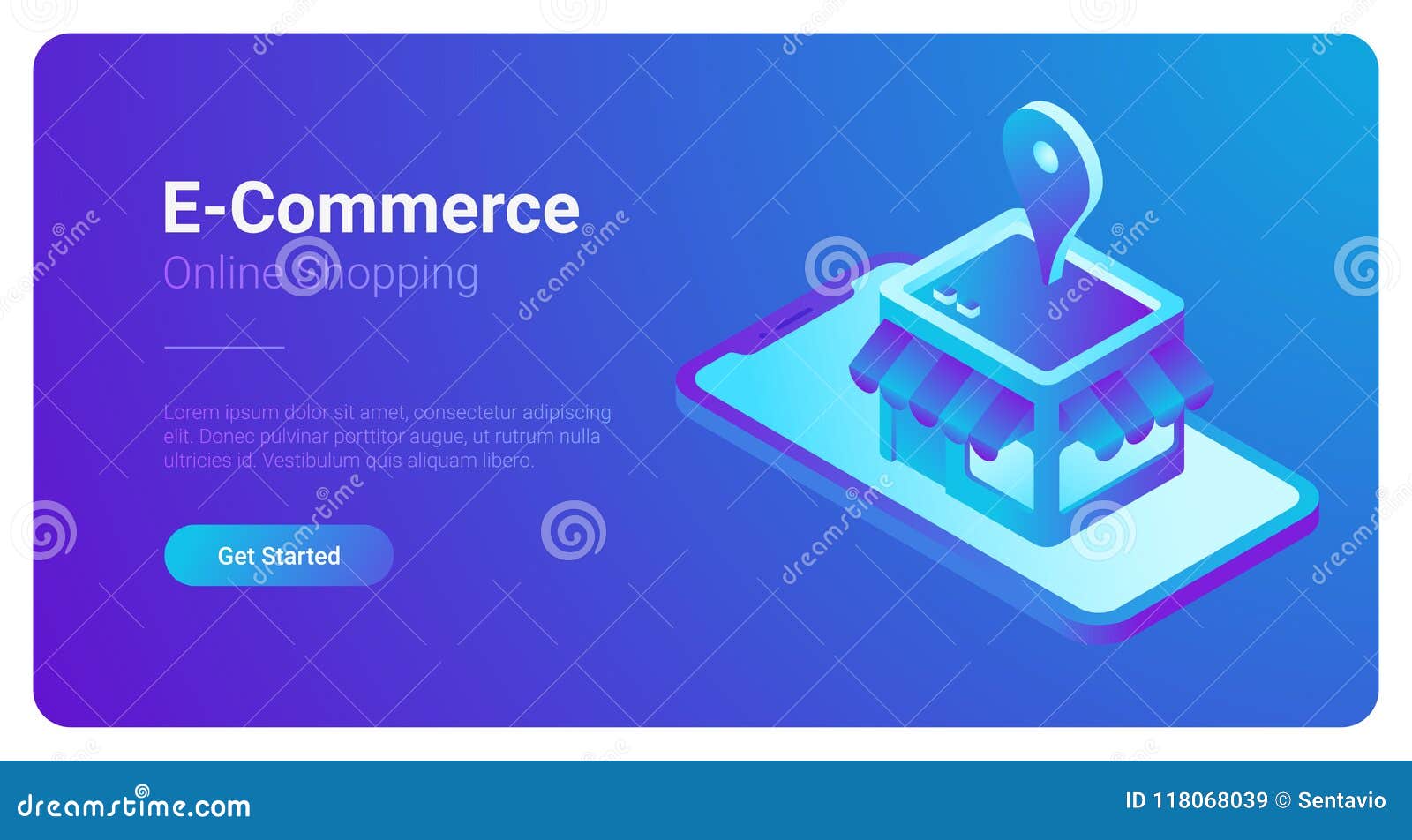 E-commerce Isometric Flowchart Vector Illustration | CartoonDealer.com ...