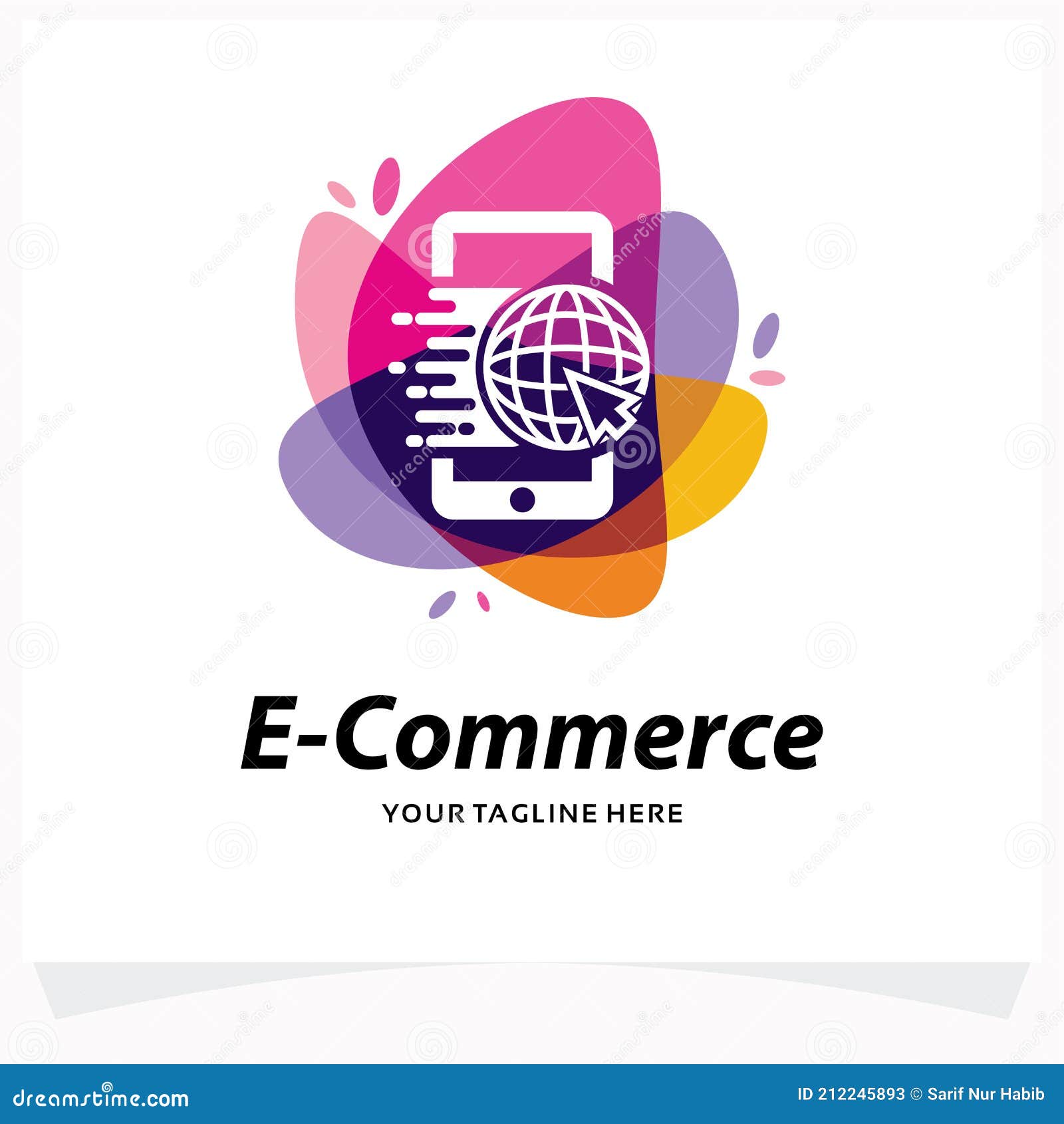 E - Commerce Logo You Can Use The Icons For Commercial Use, For Mobile ...