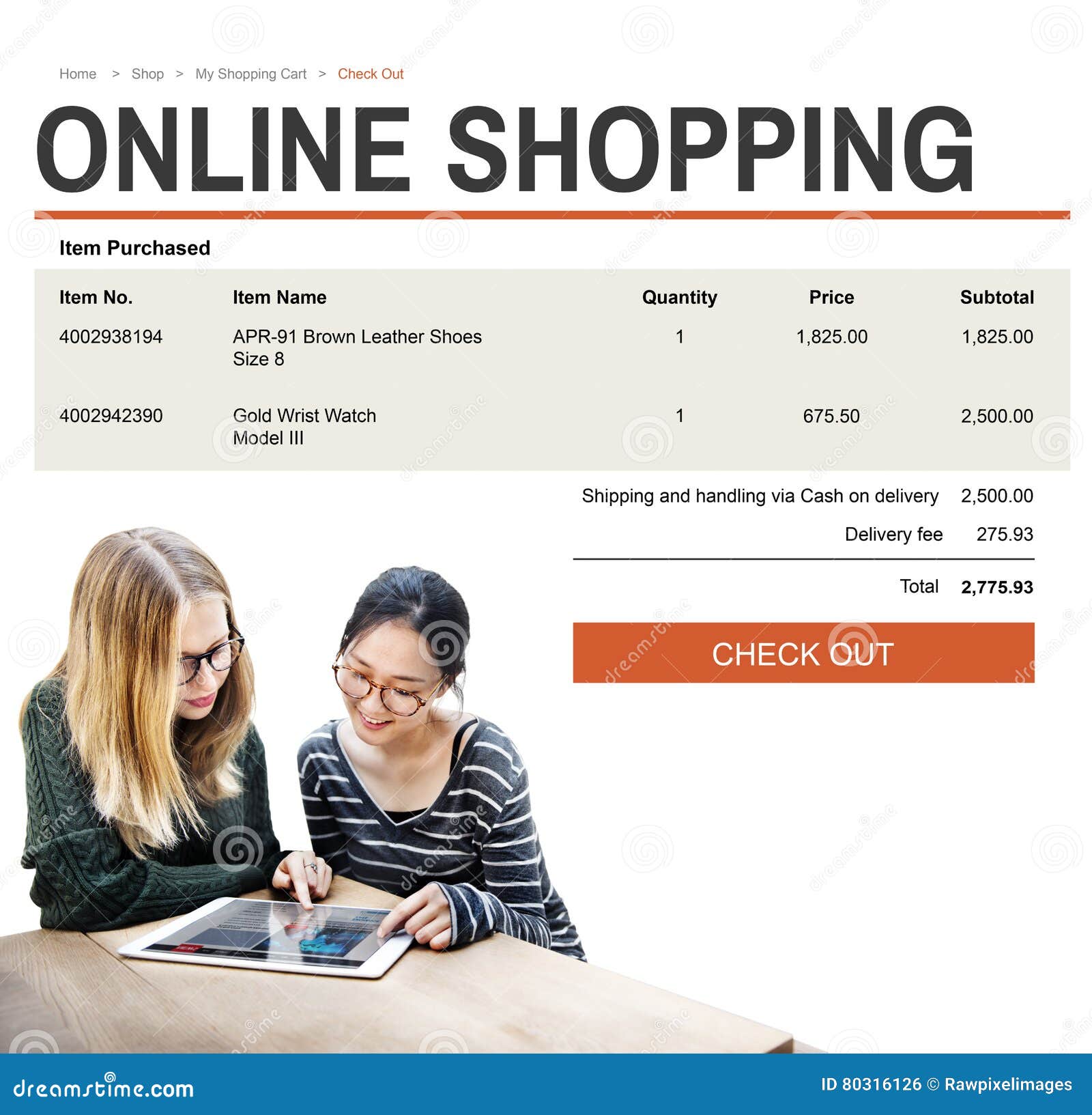 E-commerce Online Shopping Website Technology Concept Stock Photo ...