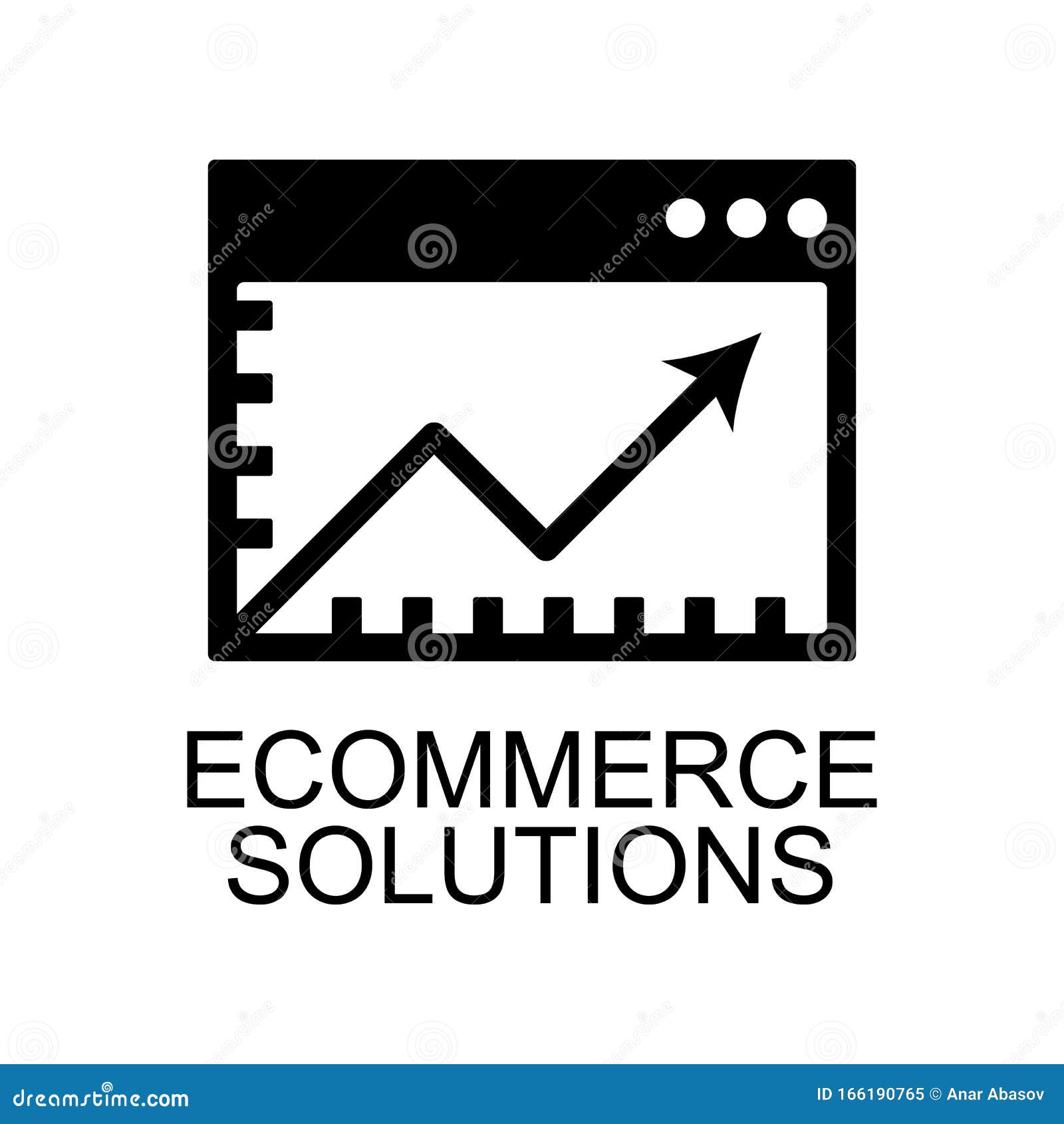 E-commerce Solution Icon. Element of Seo and Development Icon with Name ...
