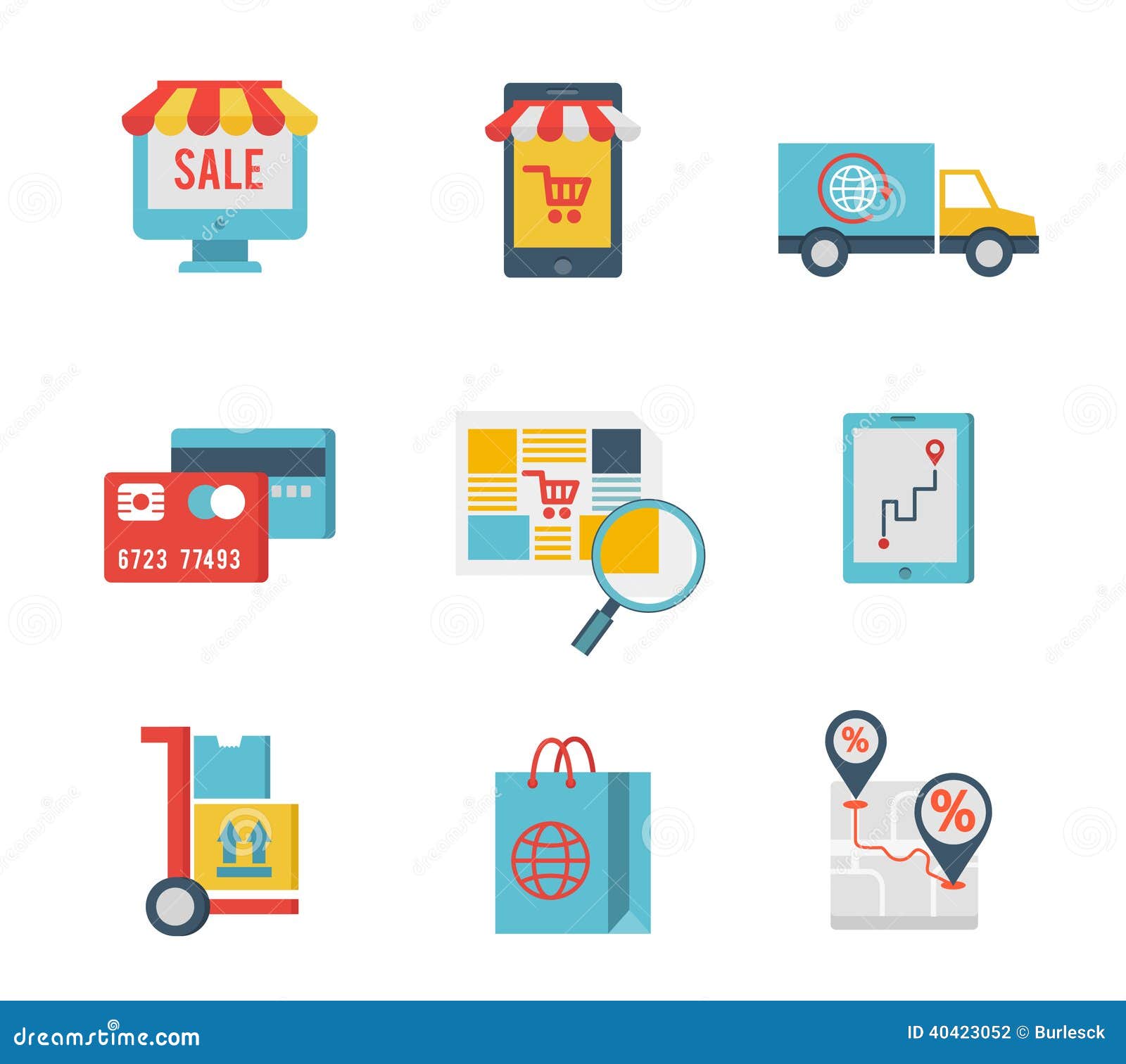 Commerce Symbols Stock Illustrations – 26,054 Commerce Symbols Stock ...