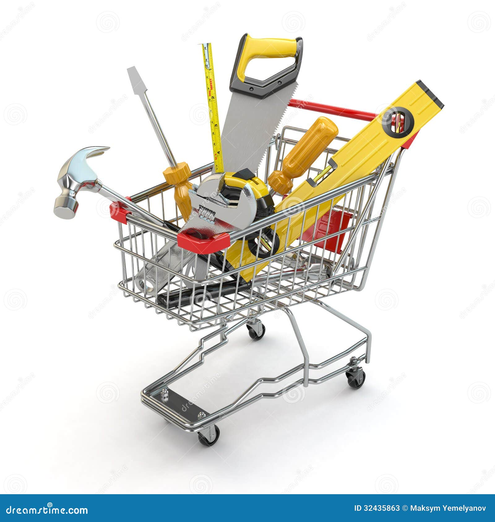 E-commerce. Tools and Shopping Cart Stock Illustration - Illustration ... E-commerce. Tools and Shopping Cart Stock Illustration - Illustration ...