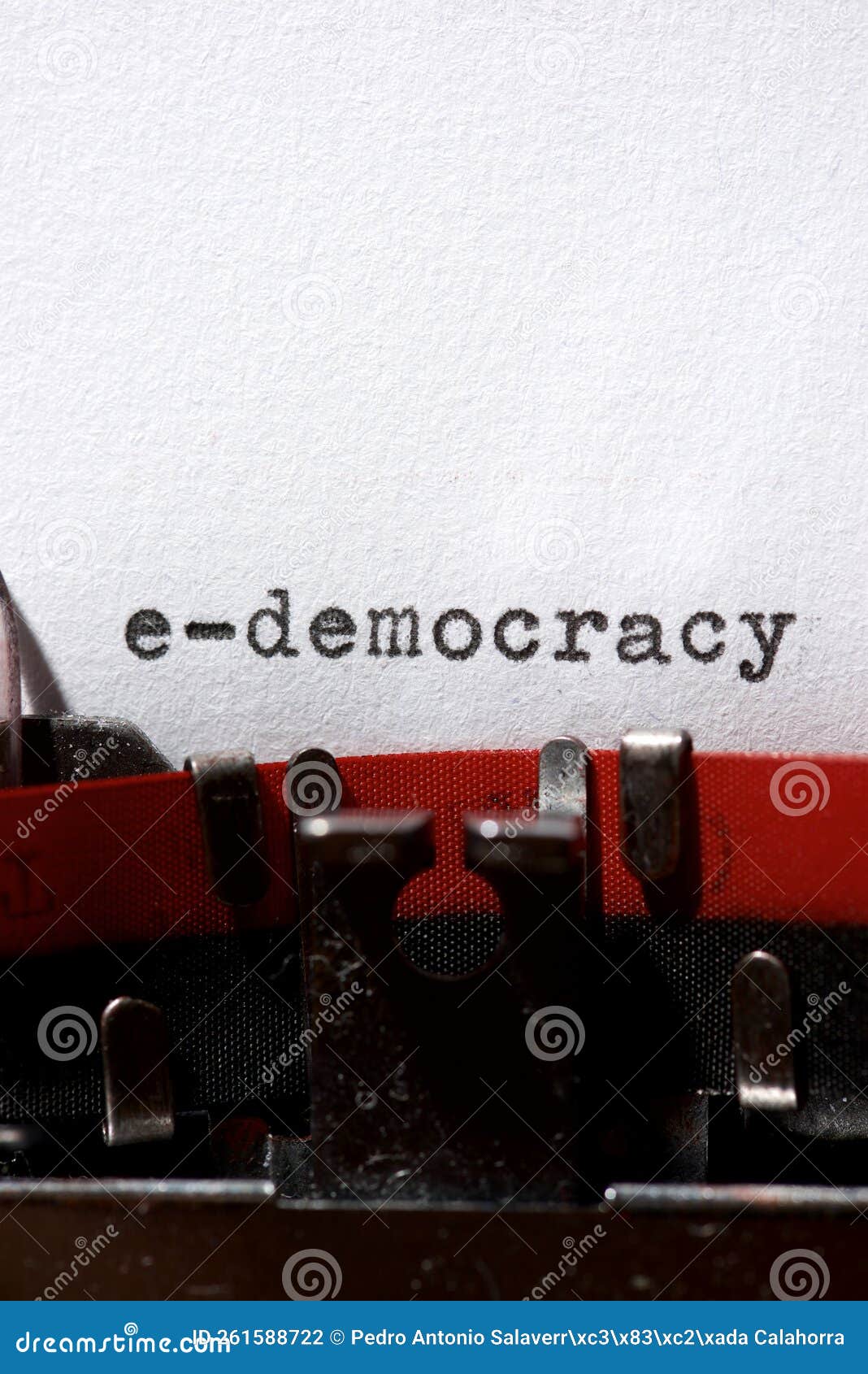 E-democracy concept view stock photo. Image of internet - 261588722