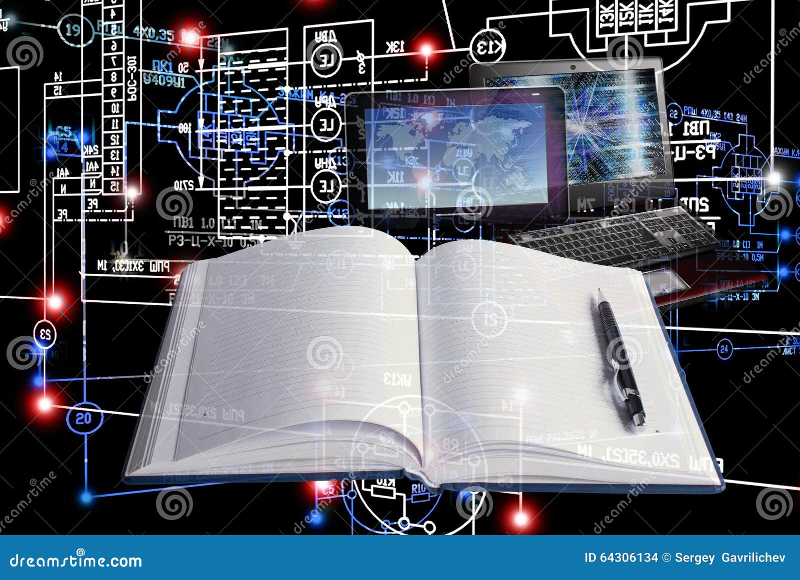 E-designing Engineering Technology. Stock Photo - Image of graphics ... E-designing Engineering Technology. Stock Photo - Image of graphics ...