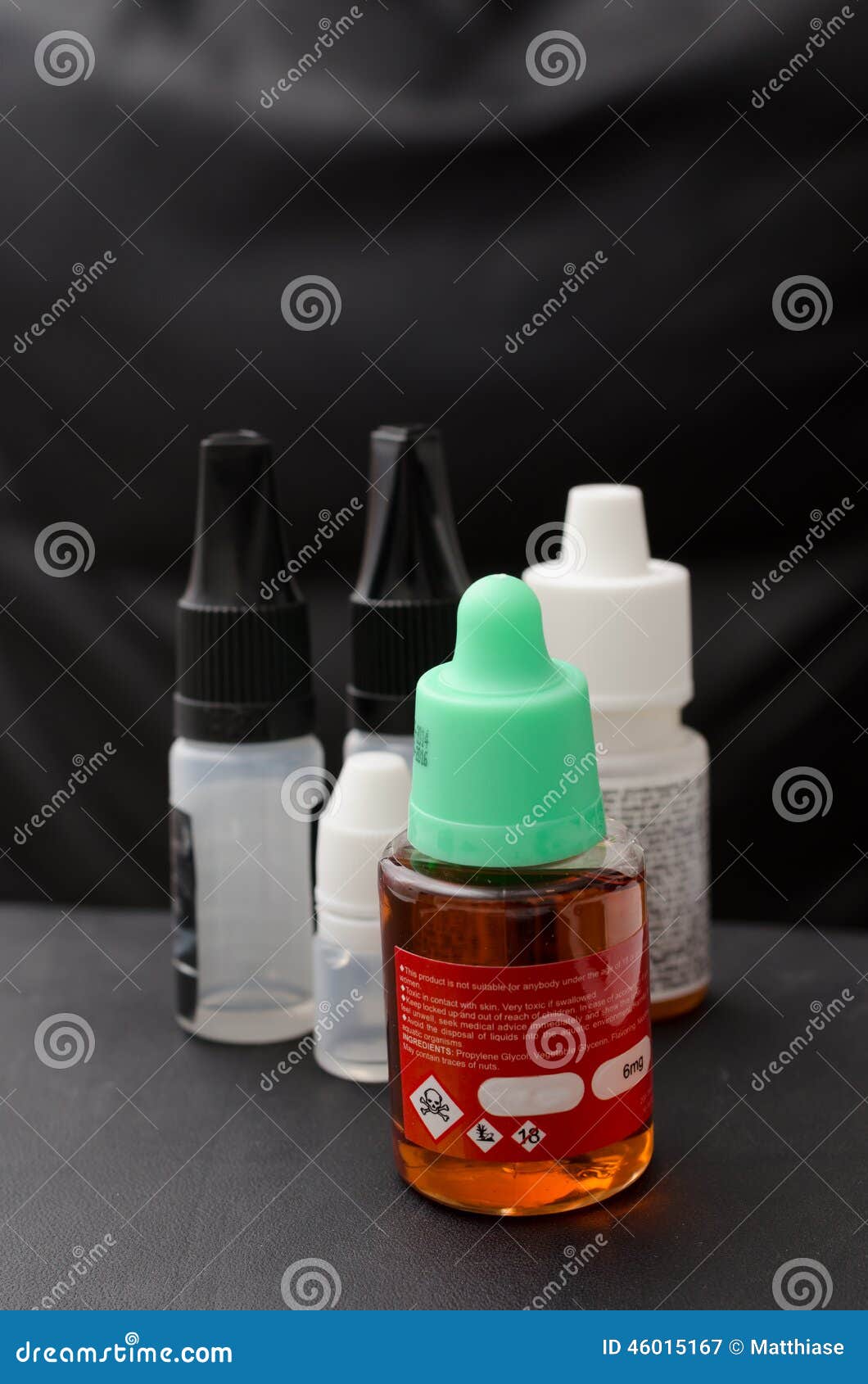 E-Juice for Electronic Cigarette Stock Image - Image of closeup, safer ...