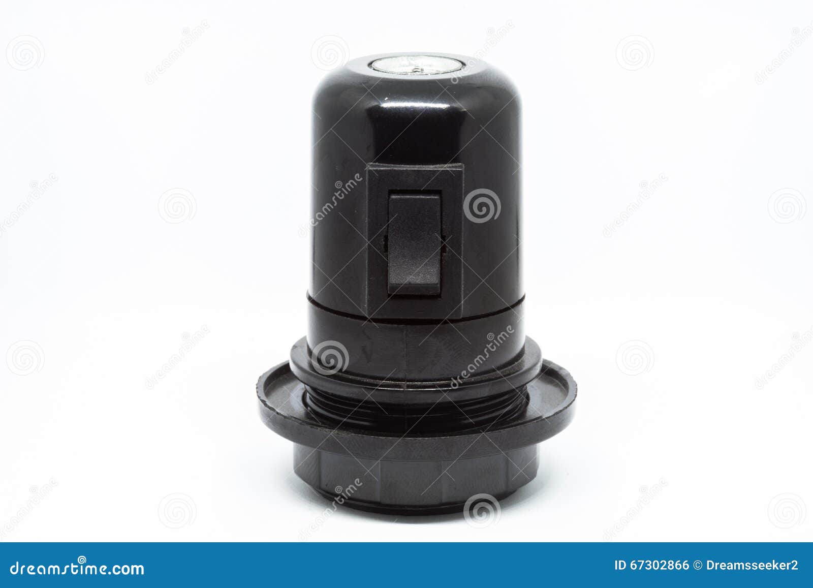 E27 Lamp Holder with Switch Stock Photo - Image of lamp, adapter: 67302866