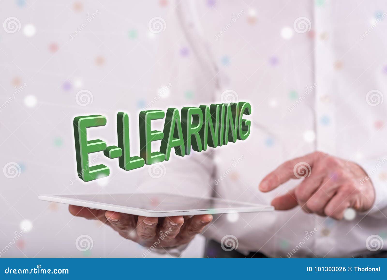 Concept of e-learning stock photo. Image of concept - 101303026
