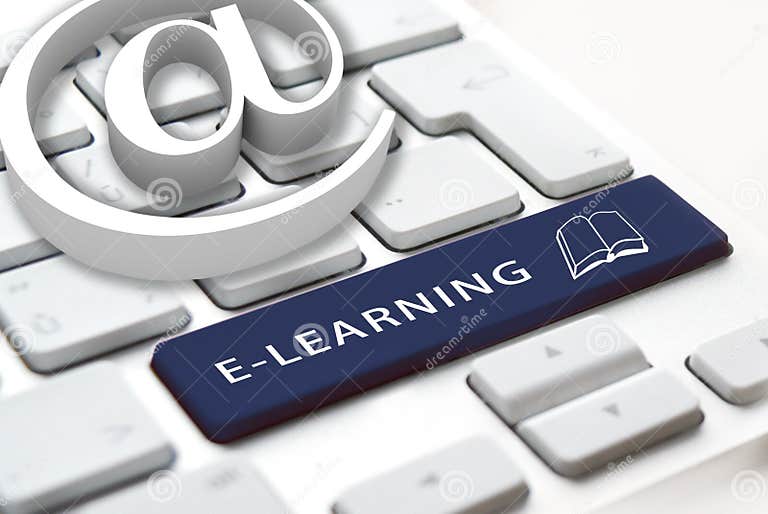 E-LEARNING concept stock image. Image of education, elearn - 84208103