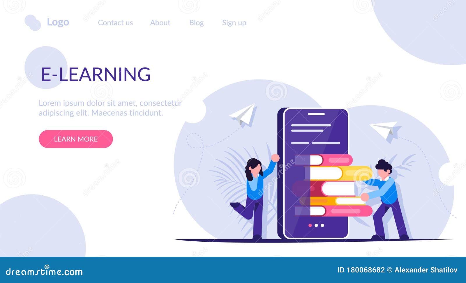 E-learning or the Concept of a Mobile Library. Lots of Books on Your ...