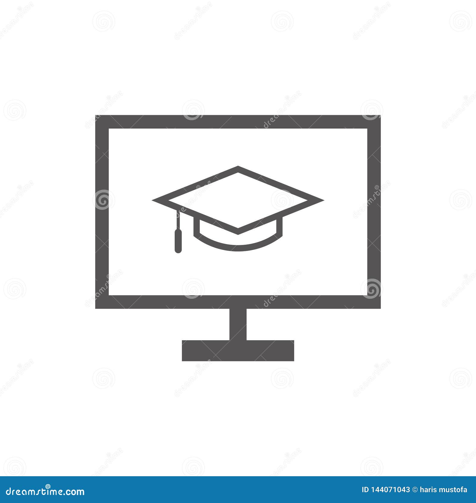 E Learning Graphic Design Template Vector Isolated Stock Vector ...