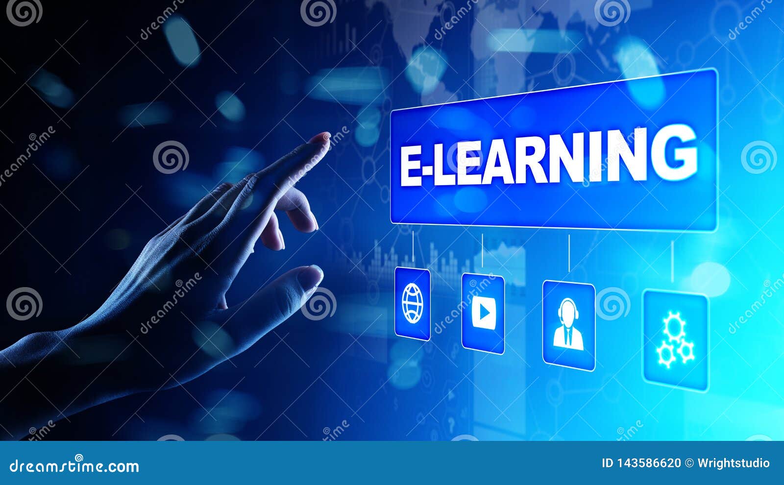 E-learning, Online Education, Internet Studying. Business, Technology ...