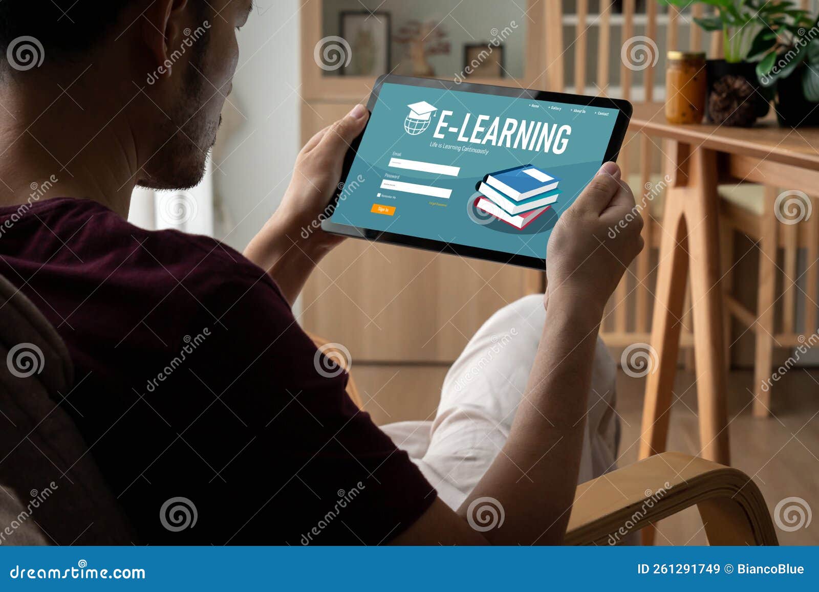 E-learning Website with Modish Sofware for Student To Study on the ...