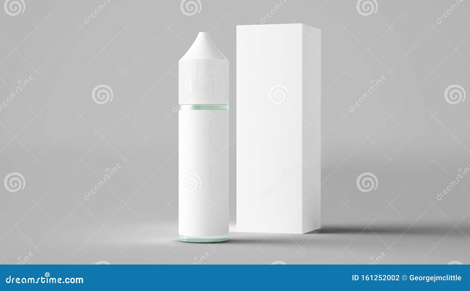 E-liquid packaging stock illustration. Illustration of mock - 161252002