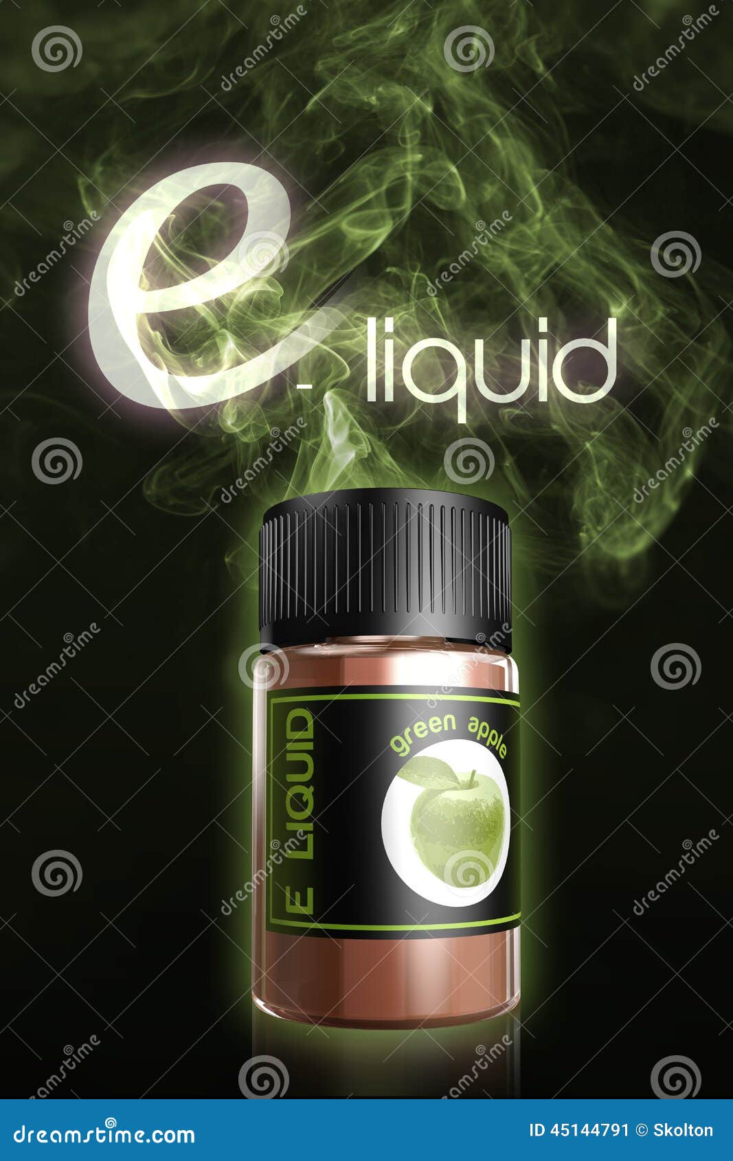 E-liquide stock illustration. Illustration of smoke, nicotine - 45144791
