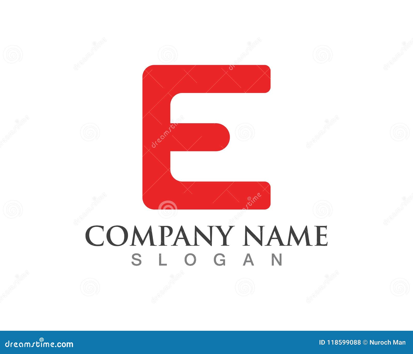 E Logo Vector Abstract Icons Template App Stock Vector - Illustration ...